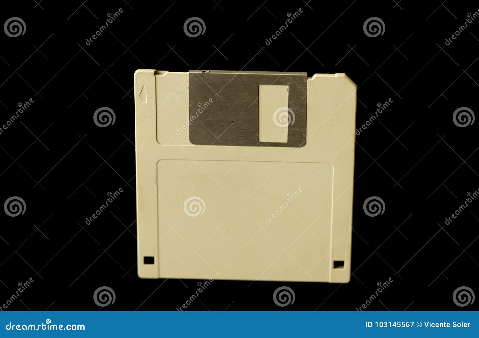 Un disquette image stock. Image du étiquette, matériel - 103145567