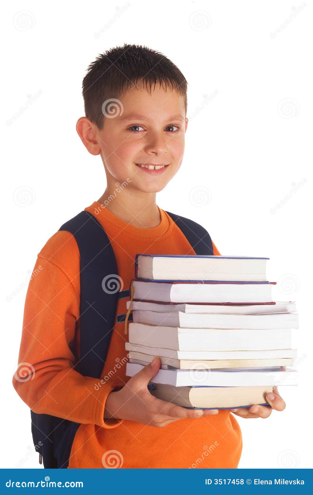 Un Estudiante Feliz Fotos de archivo libres de regalías - Imagen: 3517458