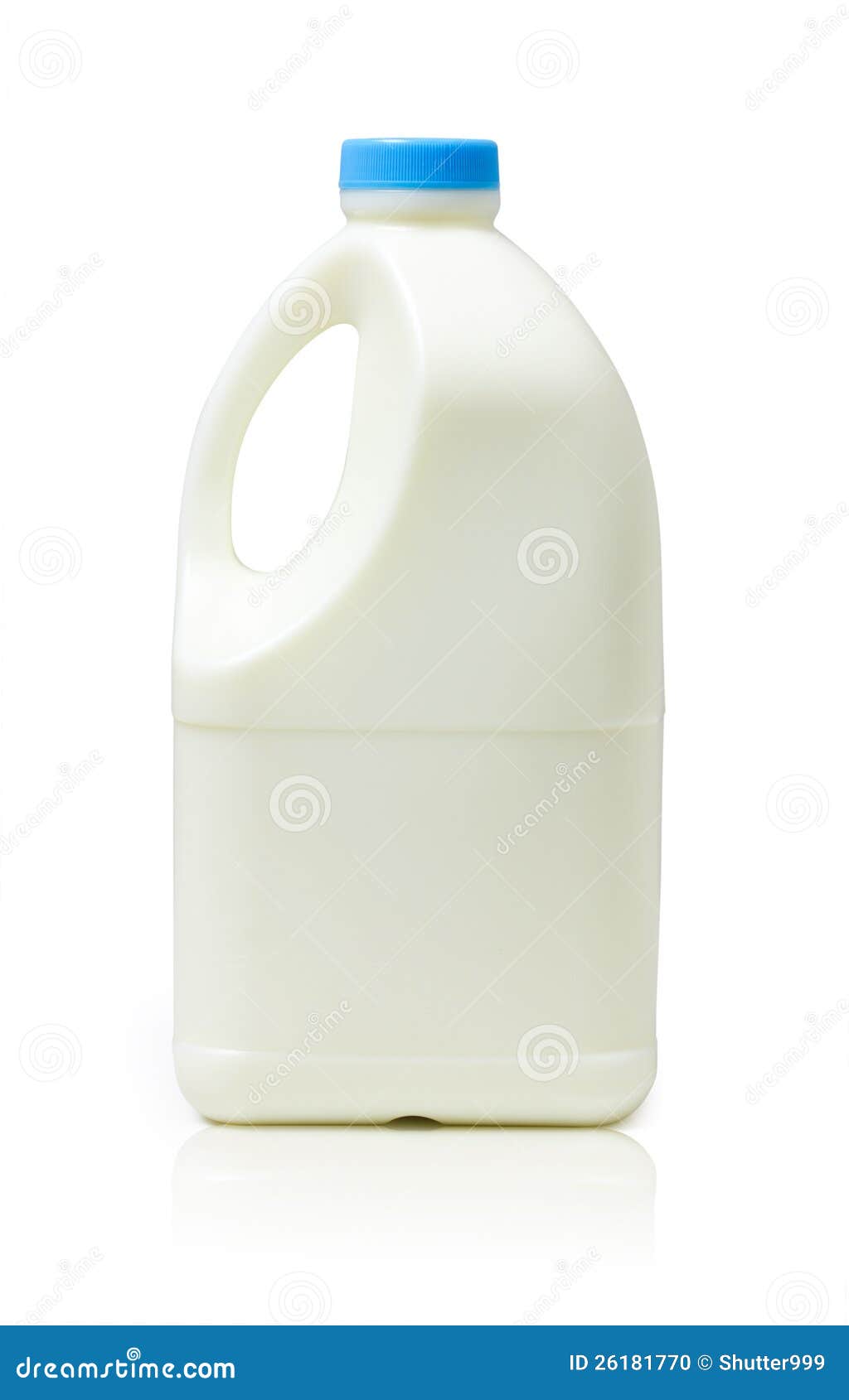 Un gallone di latte fotografia stock. Immagine di podere - 26181770