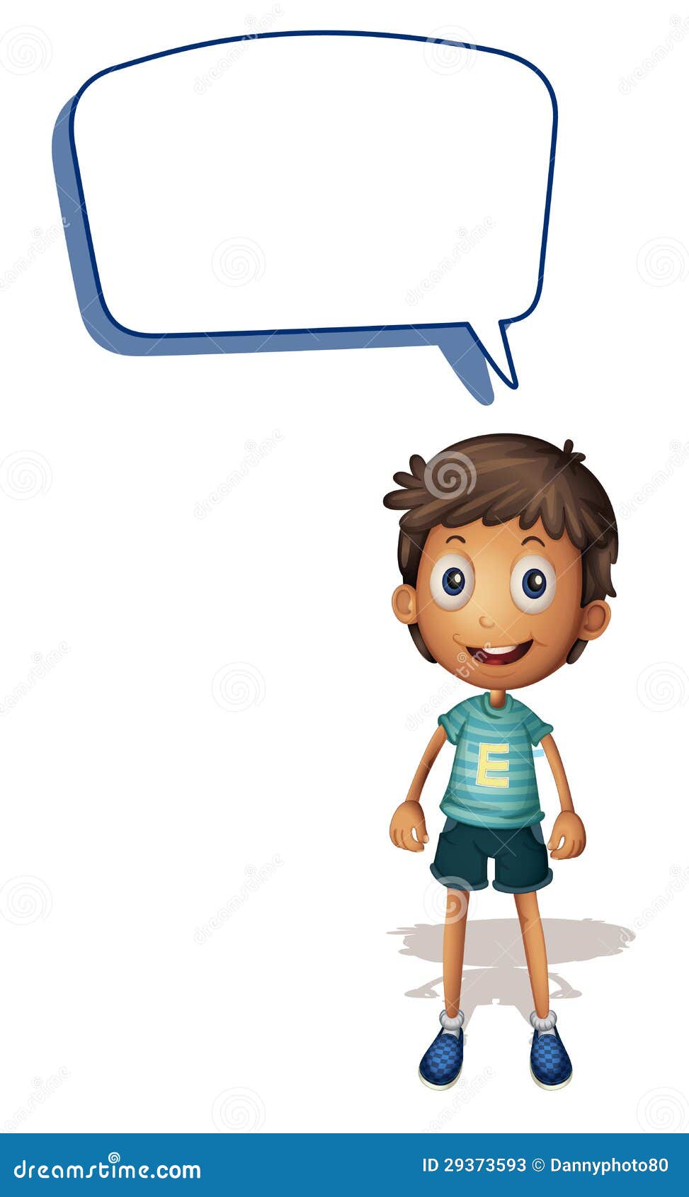 Un garçon et exigent illustration stock. Illustration du homme - 29373593