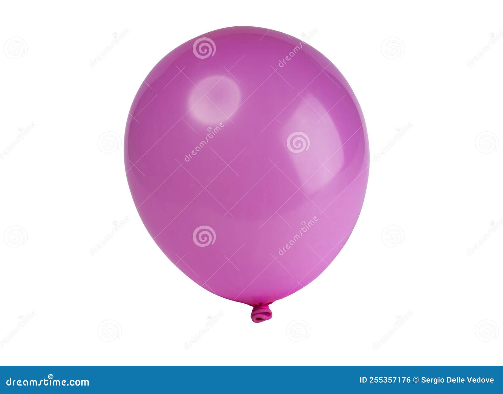 Un globo rosa foto de archivo. Imagen de fondo, aire - 255357176