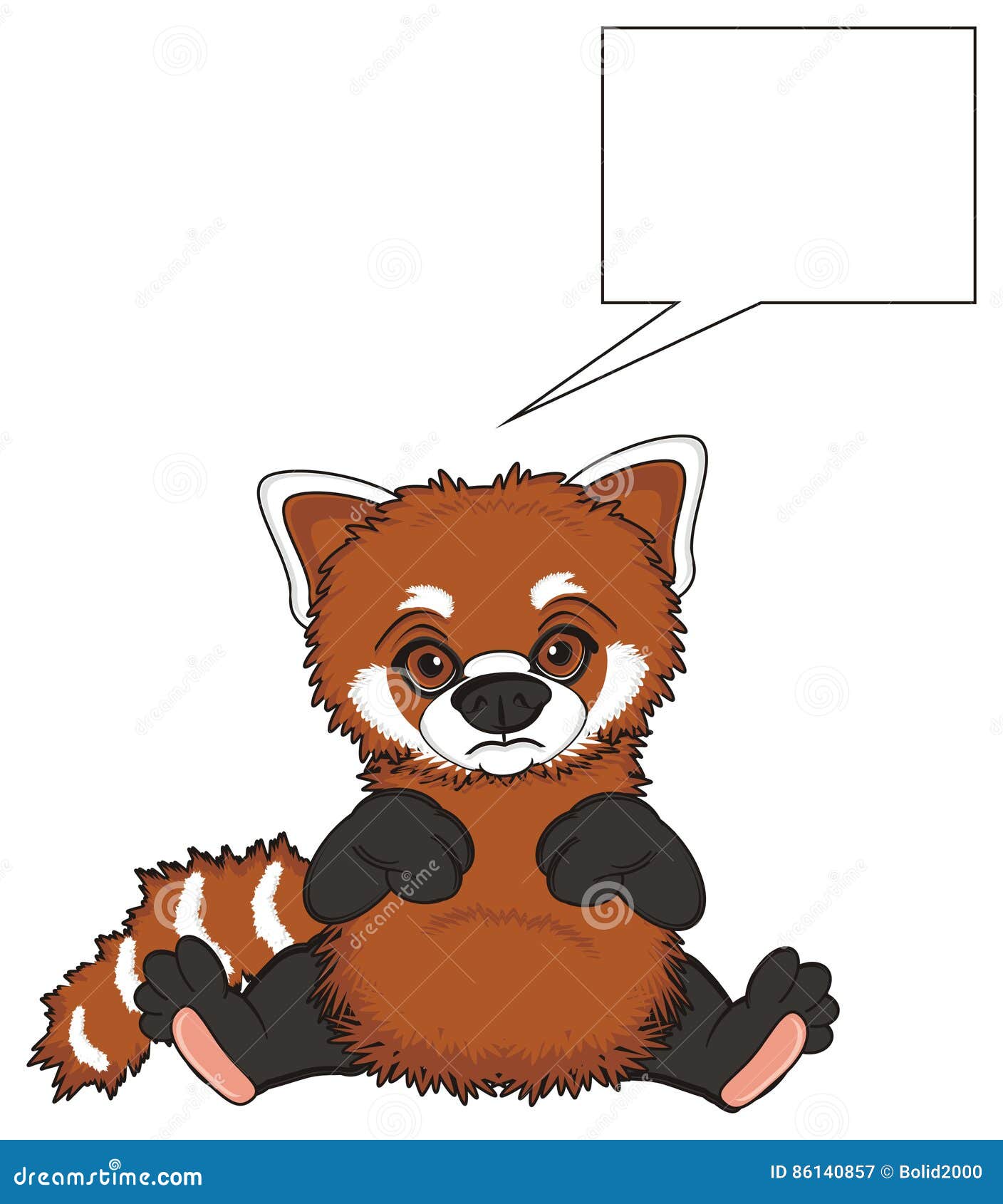 Sad Red Panda