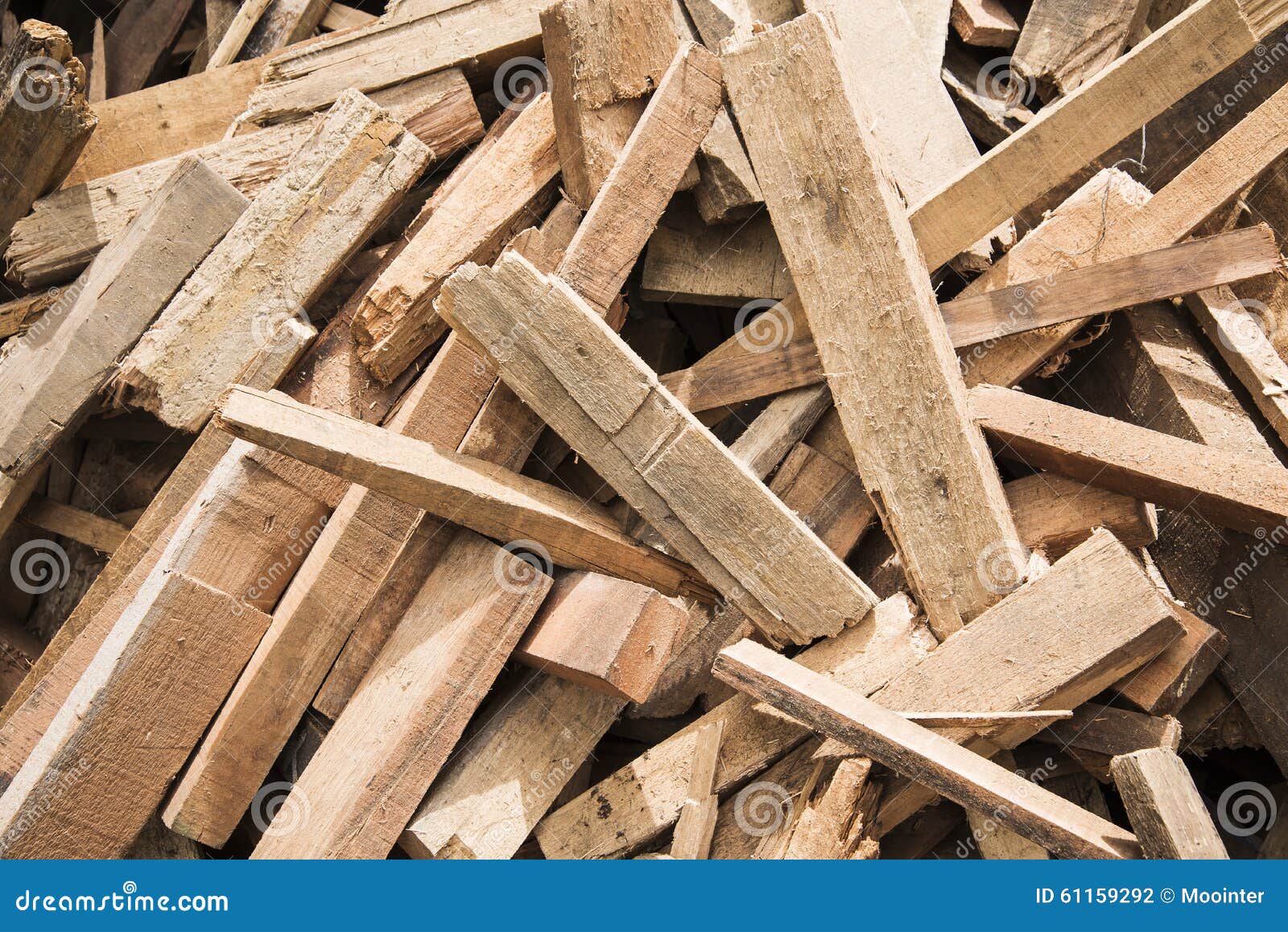 Un Mucchio Del Frammento Di Legno Fotografia Stock - Immagine di ...