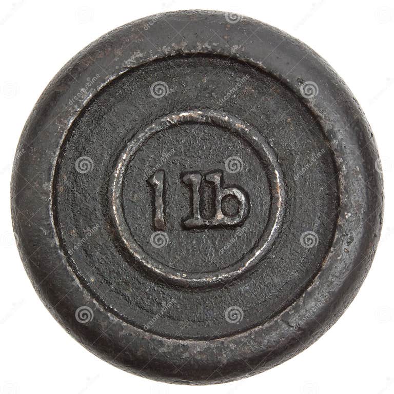 Un peso de la libra foto de archivo. Imagen de libra - 25200358