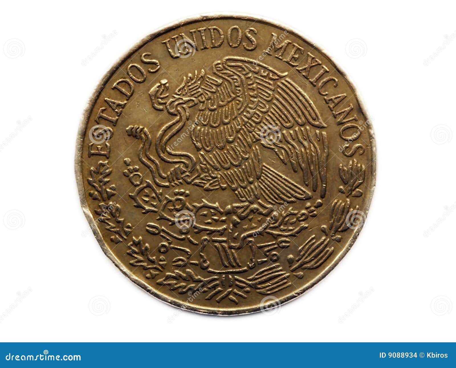 Un peso -tails- stock photo. Image of bank, financial - 9088934