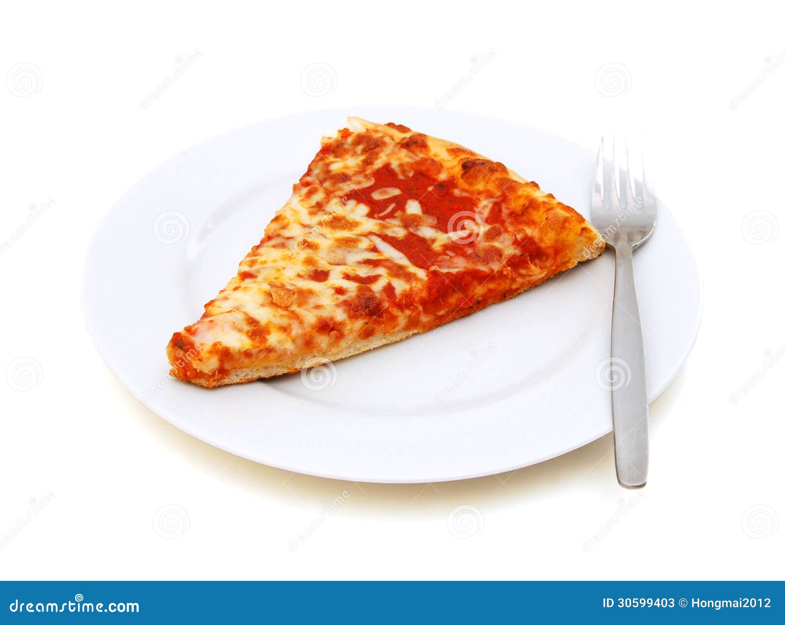 Un pezzo di pizza immagine stock. Immagine di coltura - 30599403