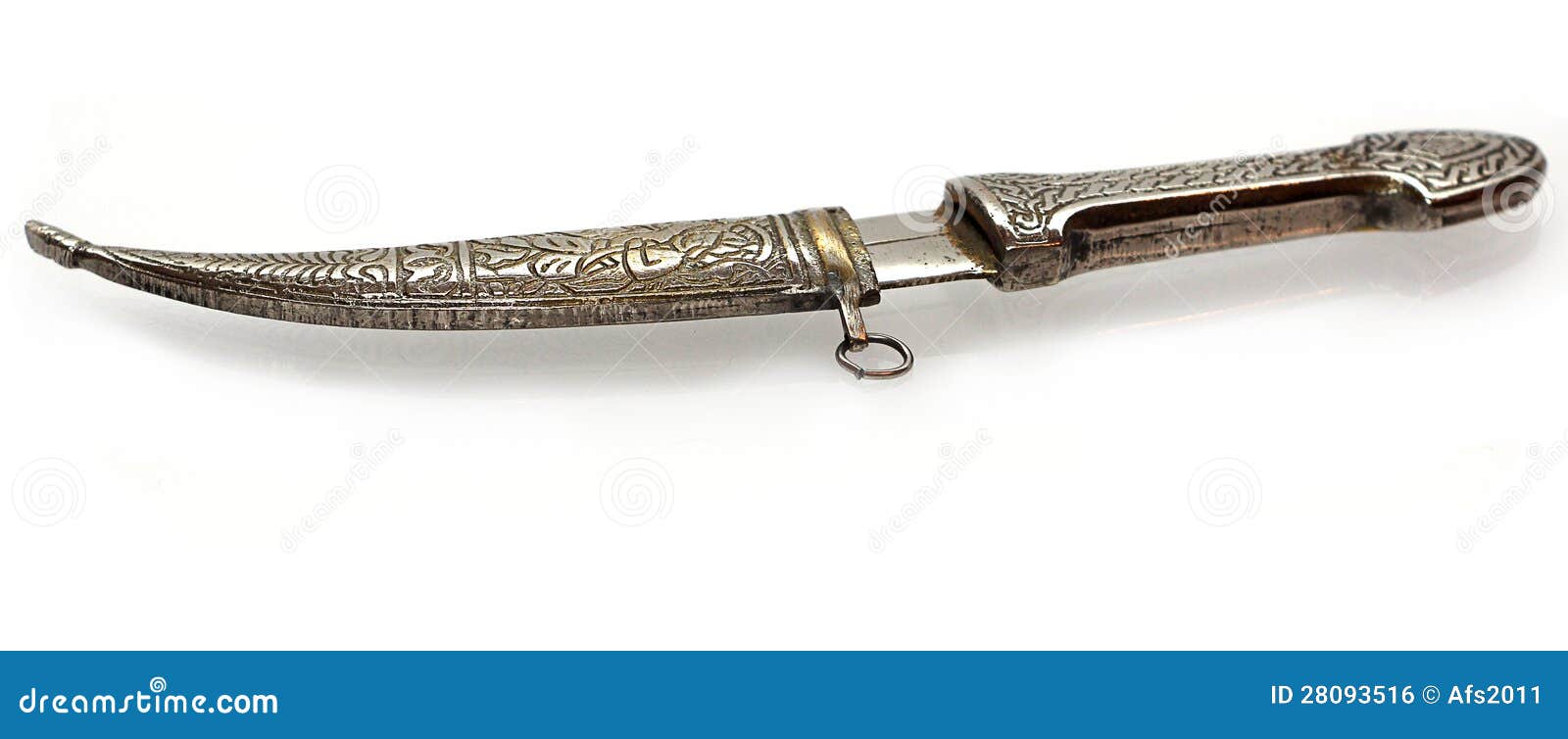 Un Poignard Antique Sur Le Blanc Photo stock - Image of blanc, gaine ...