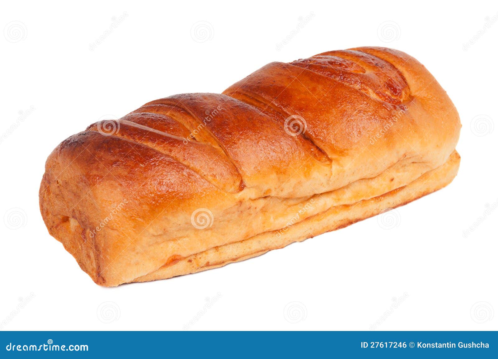 Un roulis avec le bourrage photo stock. Image du brioche - 27617246