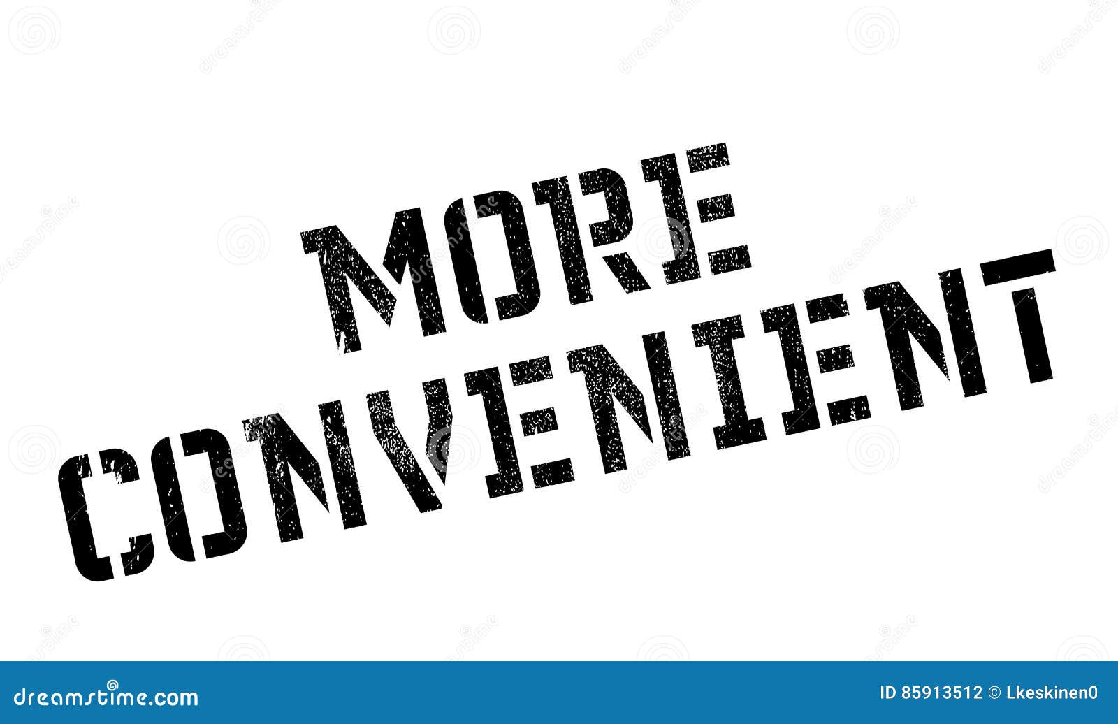 Un Sello De Goma Más Conveniente Stock de ilustración - Ilustración de ...