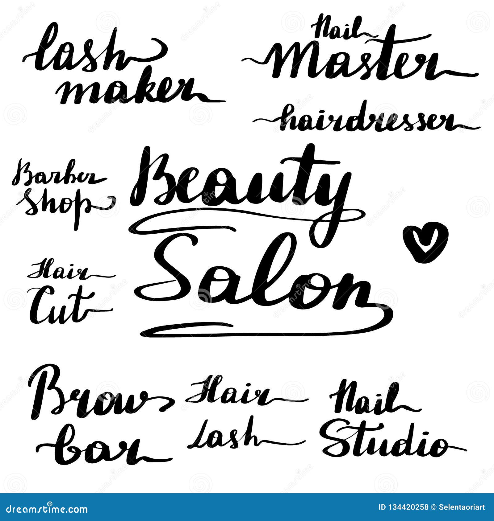 Un Sistema De Letras Hermosas Ilustración del Vector - Ilustración de ...