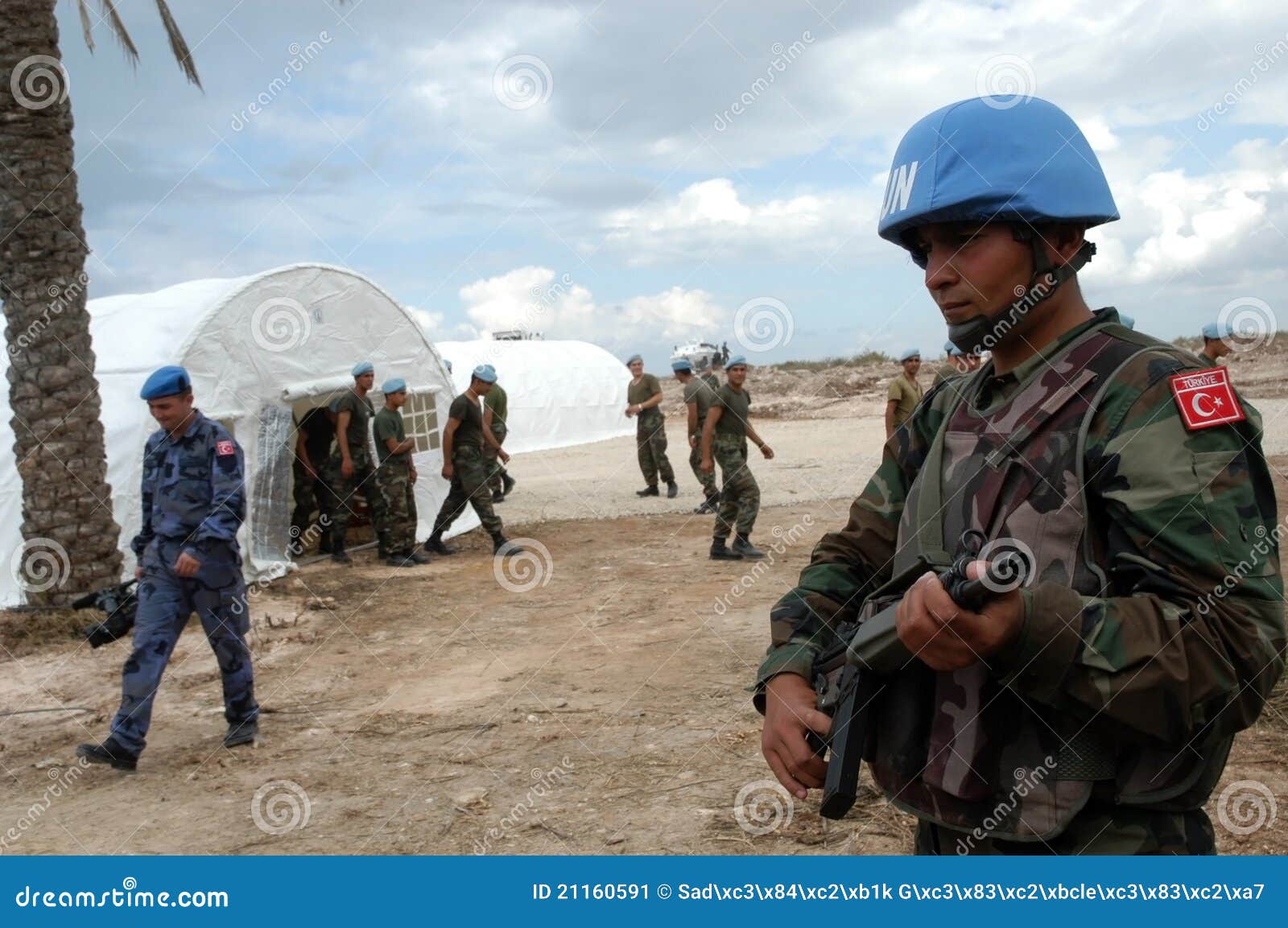 Un Turkish Soldiers editorial photo. Image of peacekeeping - 21160591