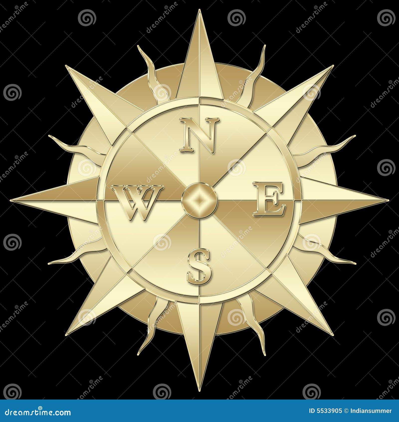 Un Windrose Imagen. Imagen: 5533905