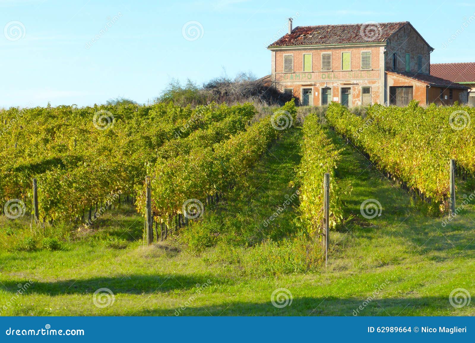 Una casa en la colina foto de archivo. Imagen de agricultura - 62989664