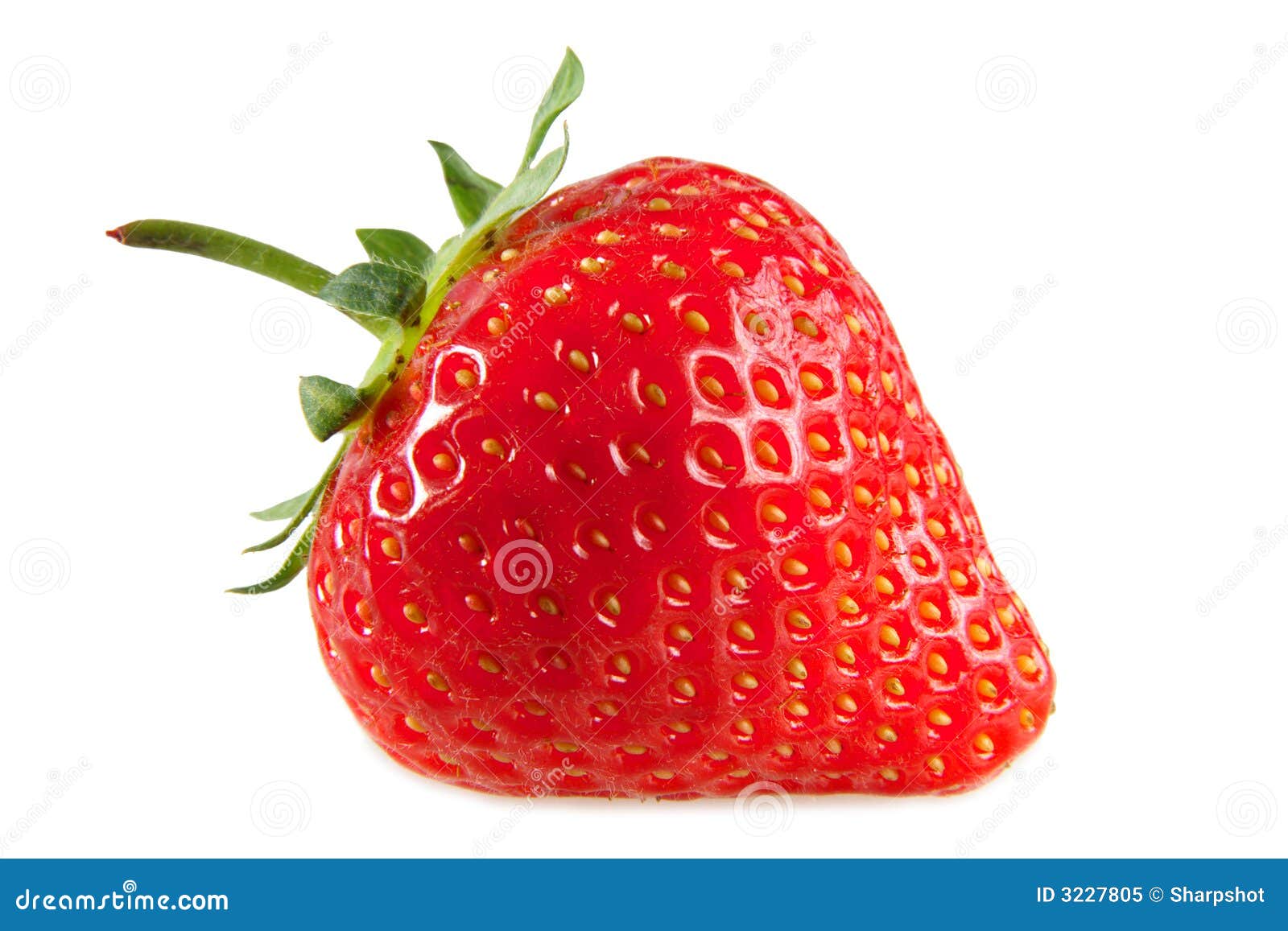 Una Fresa Roja. Foto de archivo libre de regalías - Imagen: 3227805