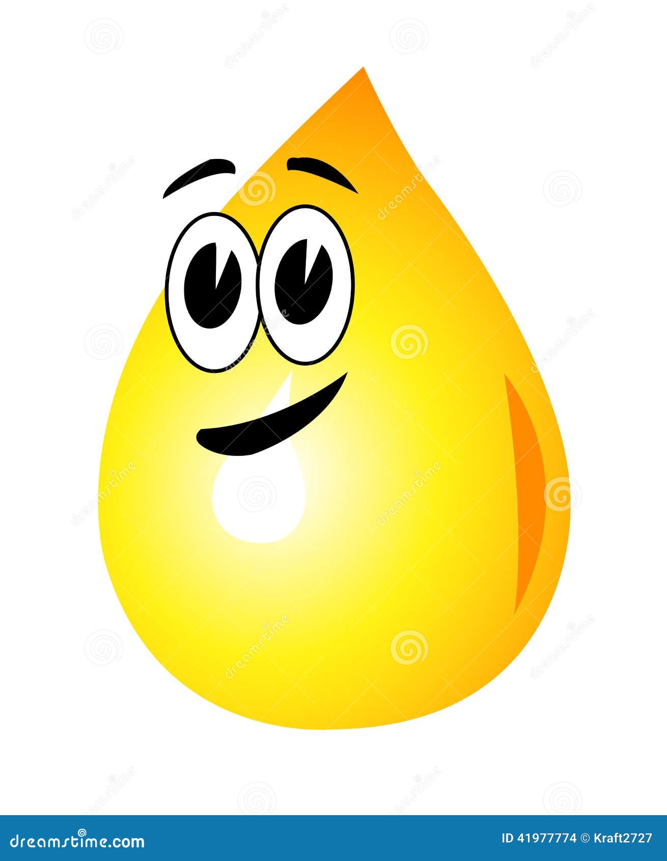 Una goccia di olio illustrazione di stock. Illustrazione di motore ...