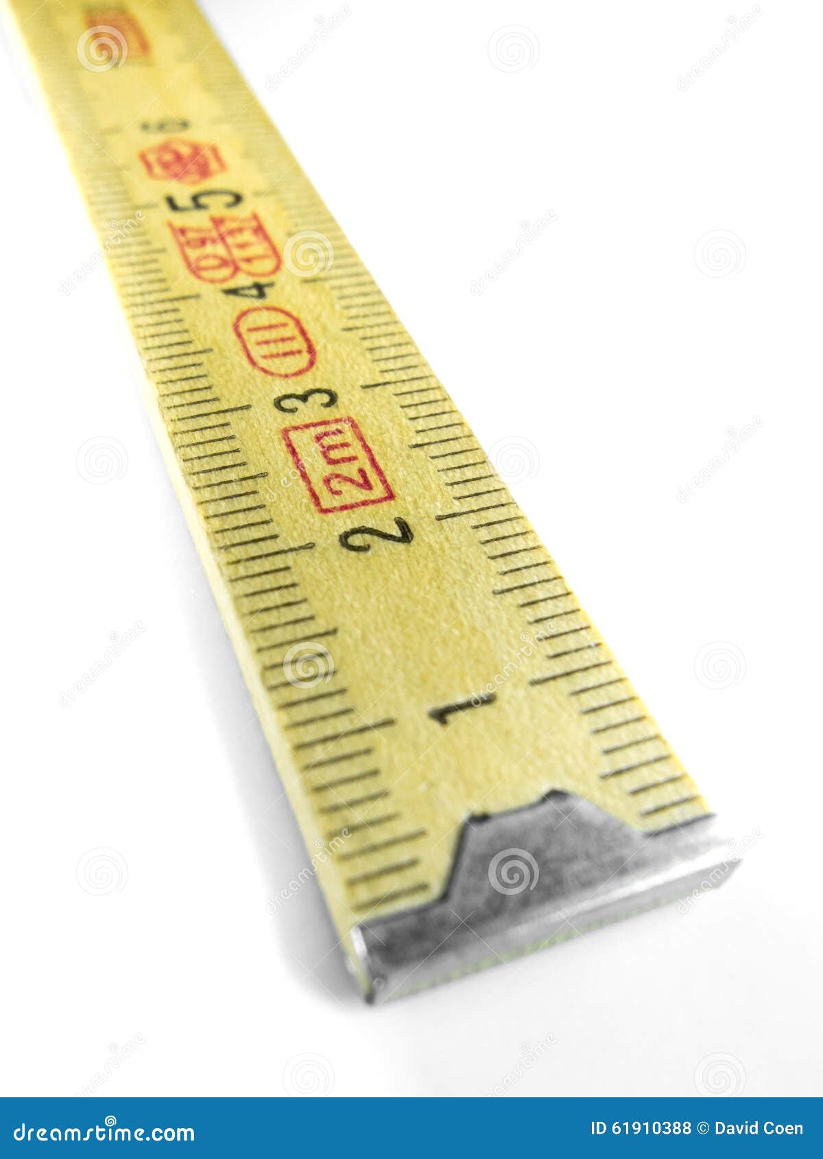 Una macro de una regla foto de archivo. Imagen de regla - 61910388