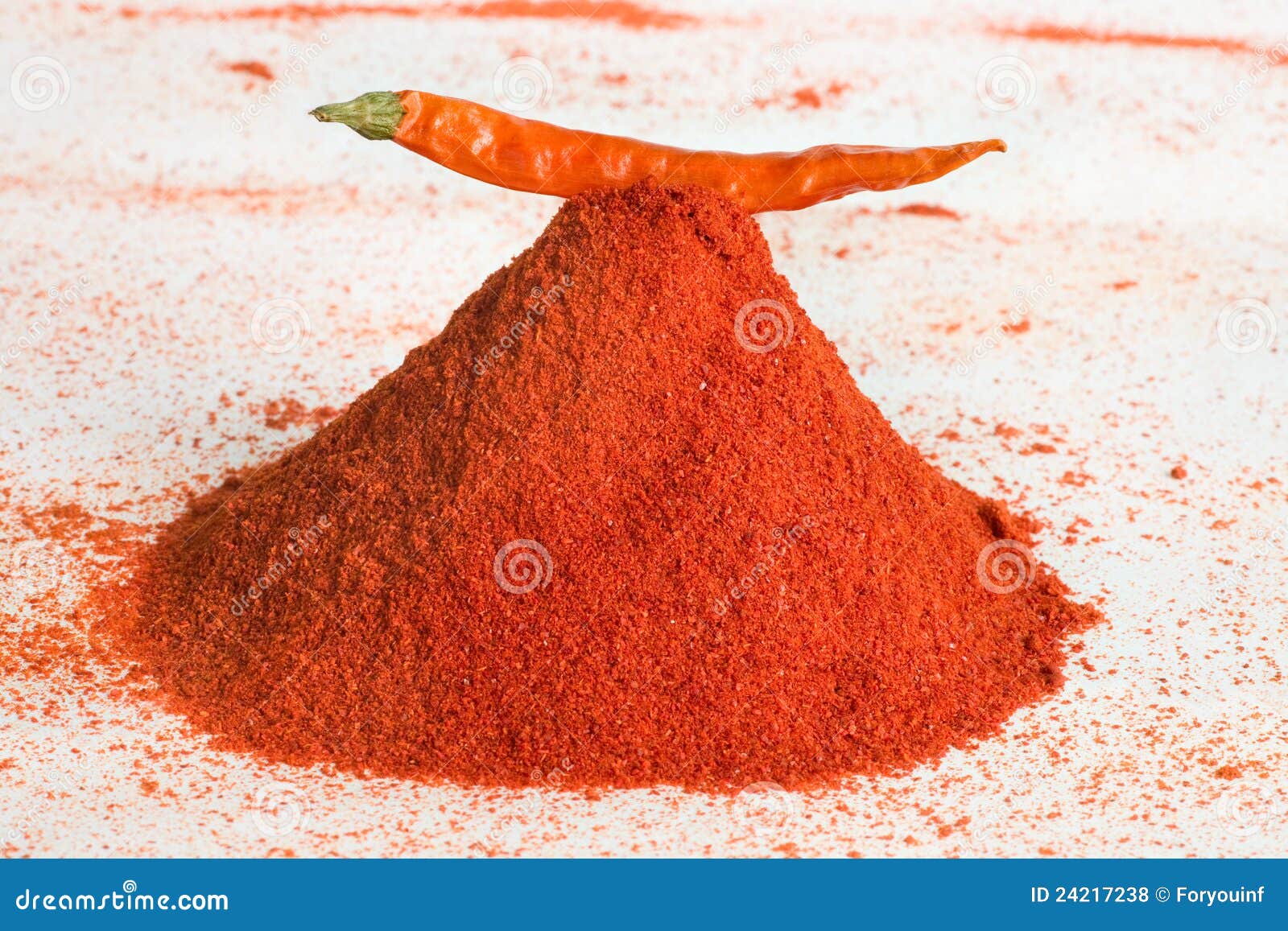 Una Pila De Especia De Los Chiles Foto de archivo - Imagen de ...