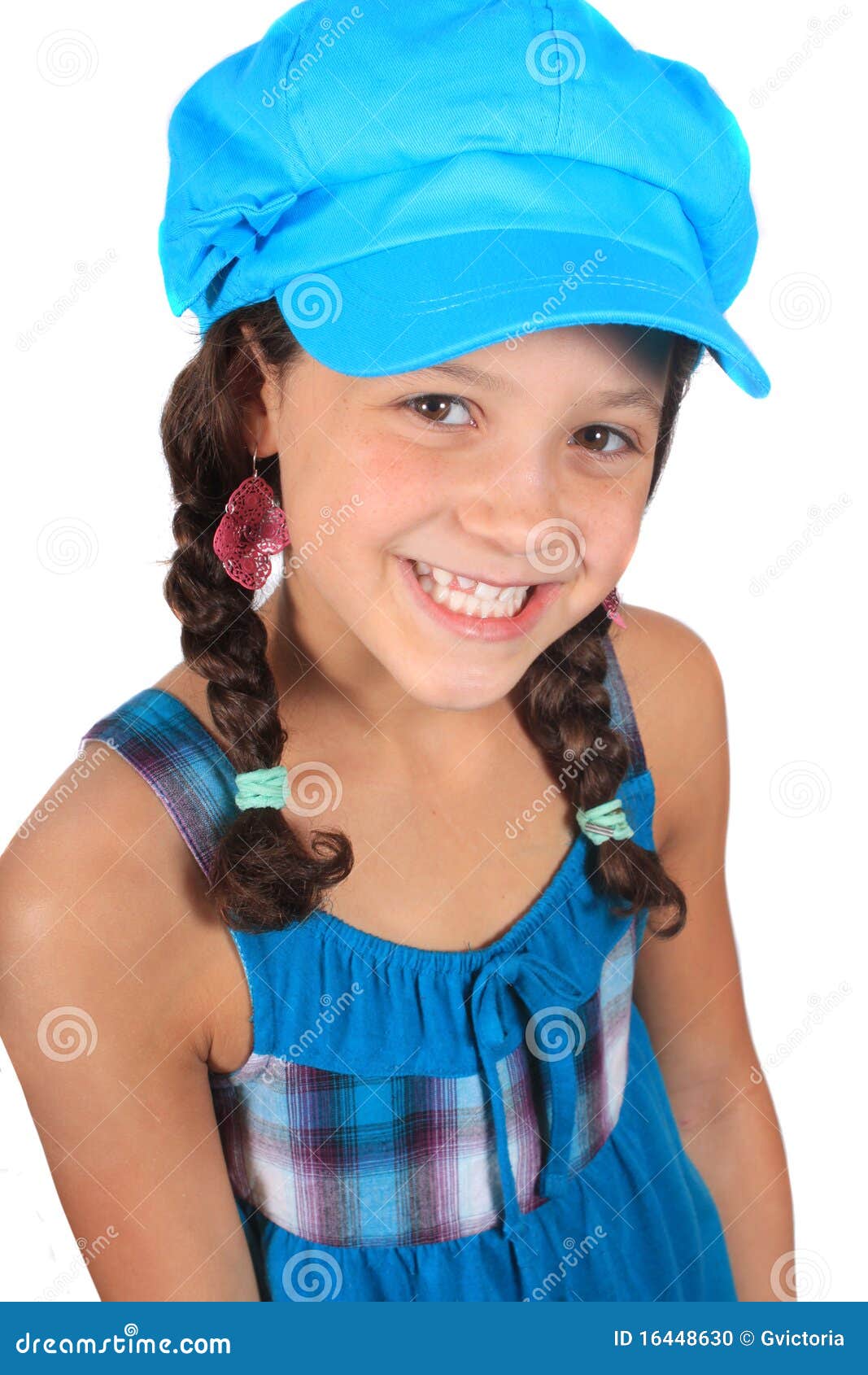 Una Ragazza Graziosa Di Dieci Anni Fotografia Stock - Immagine di ...