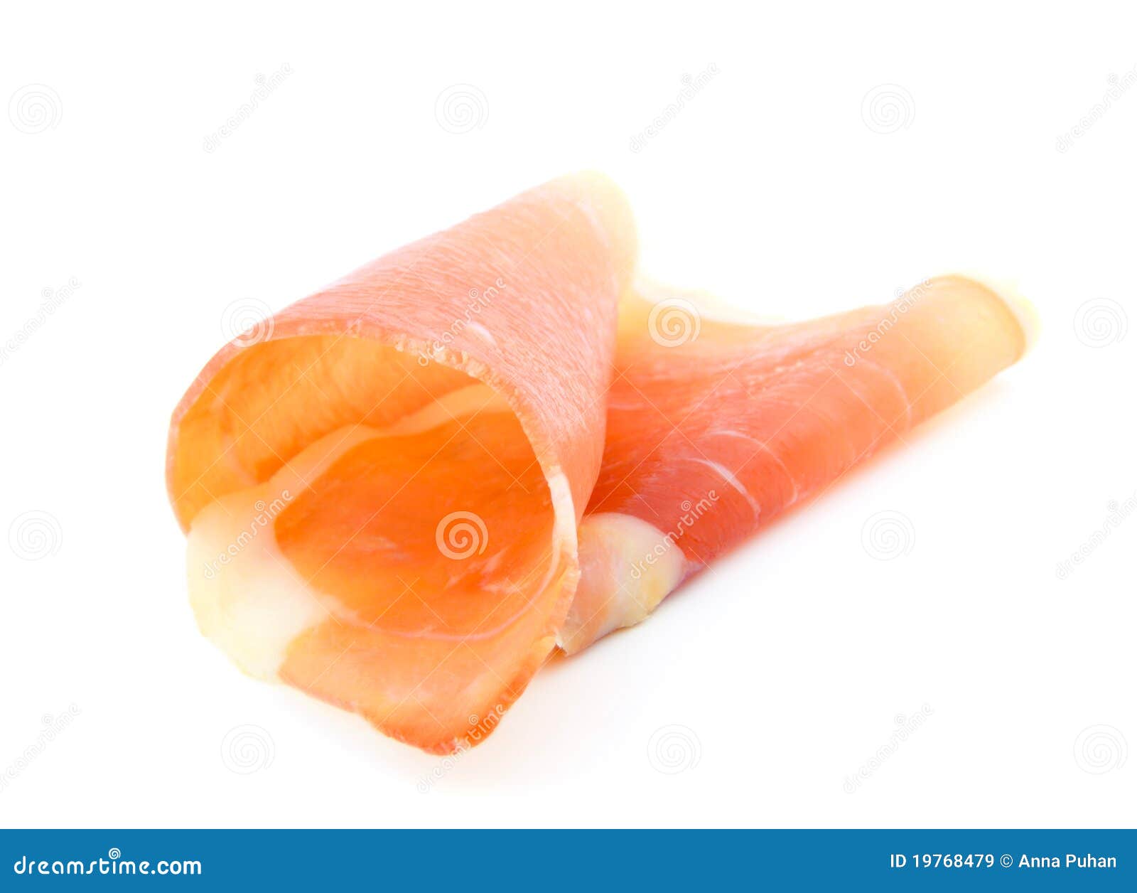 Una rebanada de jamón imagen de archivo. Imagen de ingrediente - 19768479