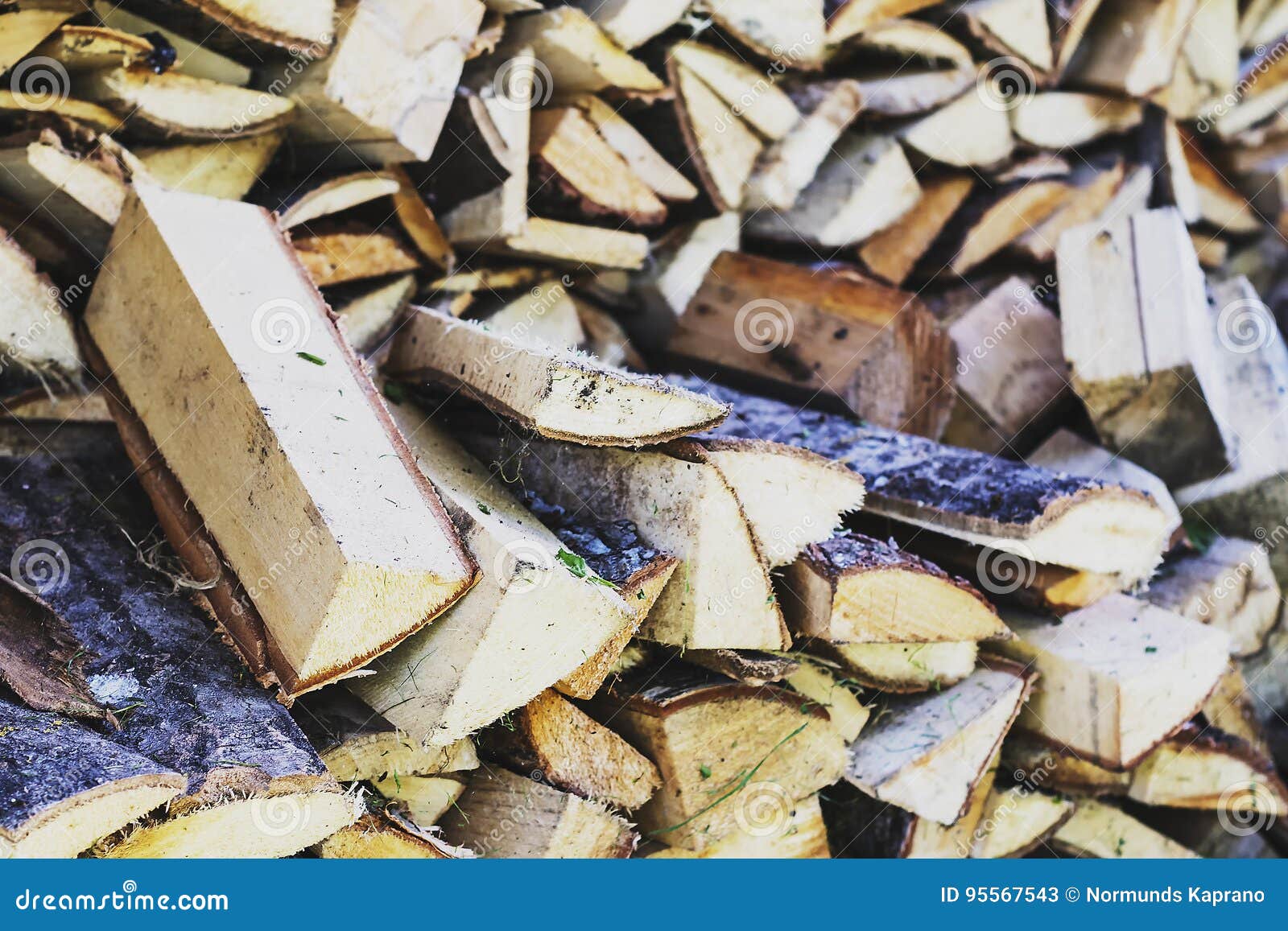 Una Volta Che Un Mucchio Di Legno Tagliato Immagine Stock - Immagine di ...