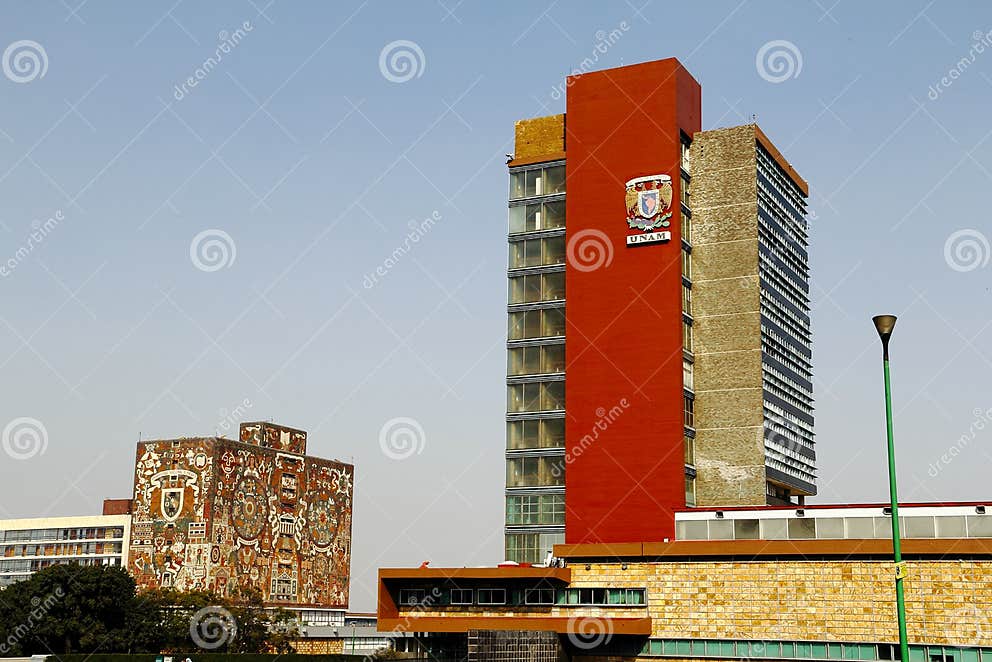Principal Buildings of the National University UNAM, in Mexico City. II ...