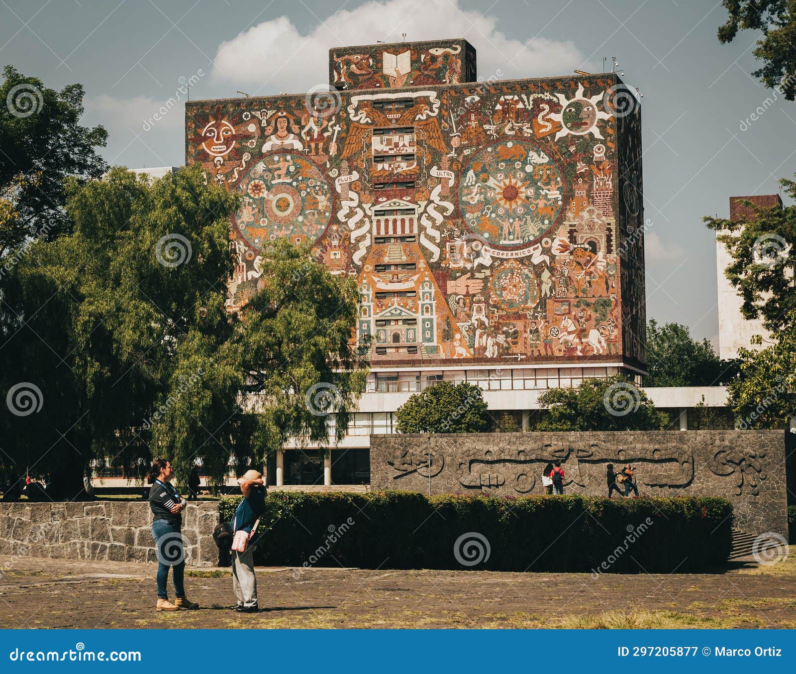 UNAM Library Building (Autonomous University of Mexico) Editorial ...