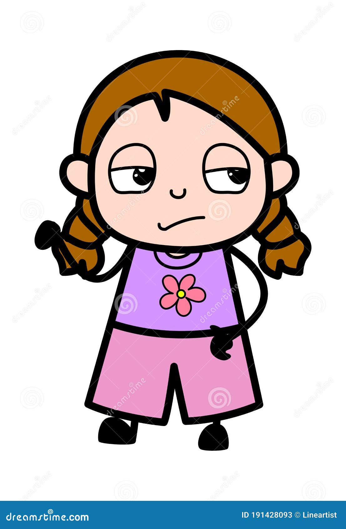 Unamused Teen Boy Cartoon Stock Image | CartoonDealer.com #191429485