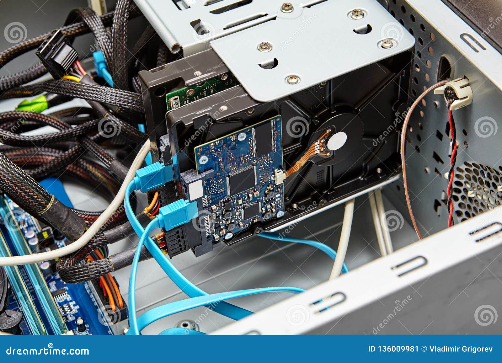 Sata And Ide Cables Royalty-Free Stock Photo | CartoonDealer.com #332019