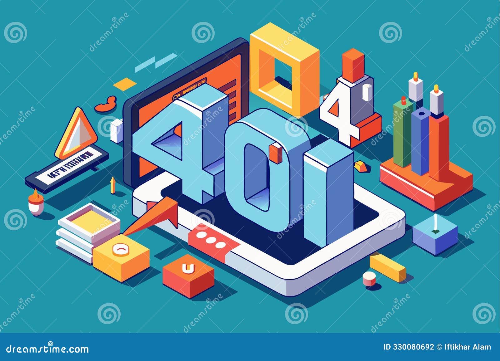 An Unauthorized Access Error is Illustrated through a Customizable ...