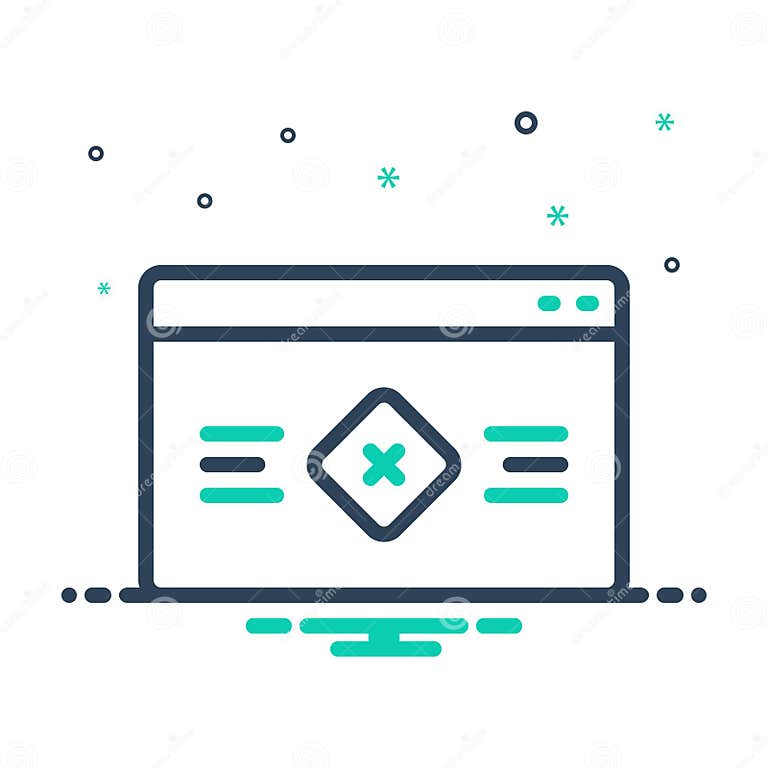 Mix Icon for Unavailable, Not Available and Applicable Stock Vector ...