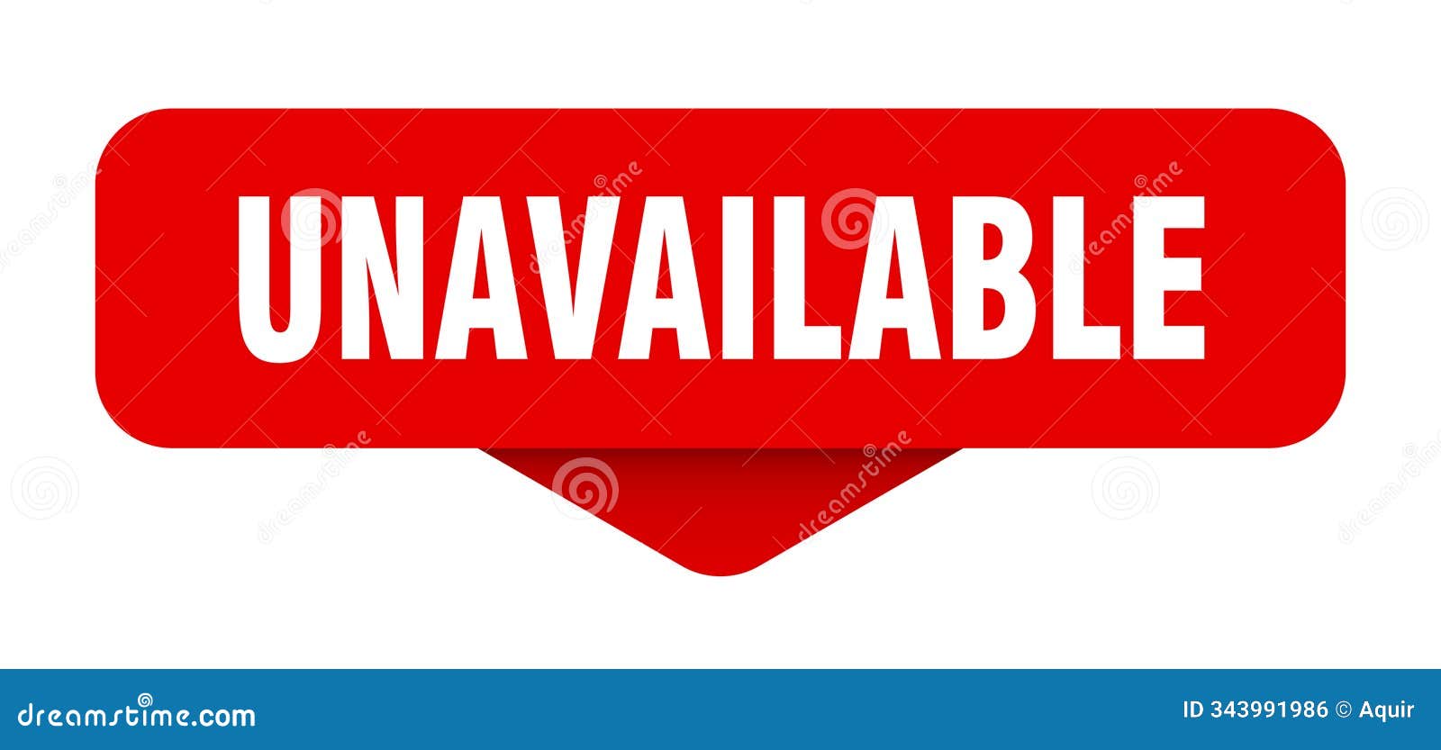 Unavailable Sticker. Unavailable Sign On Transparent Background Cartoon ...