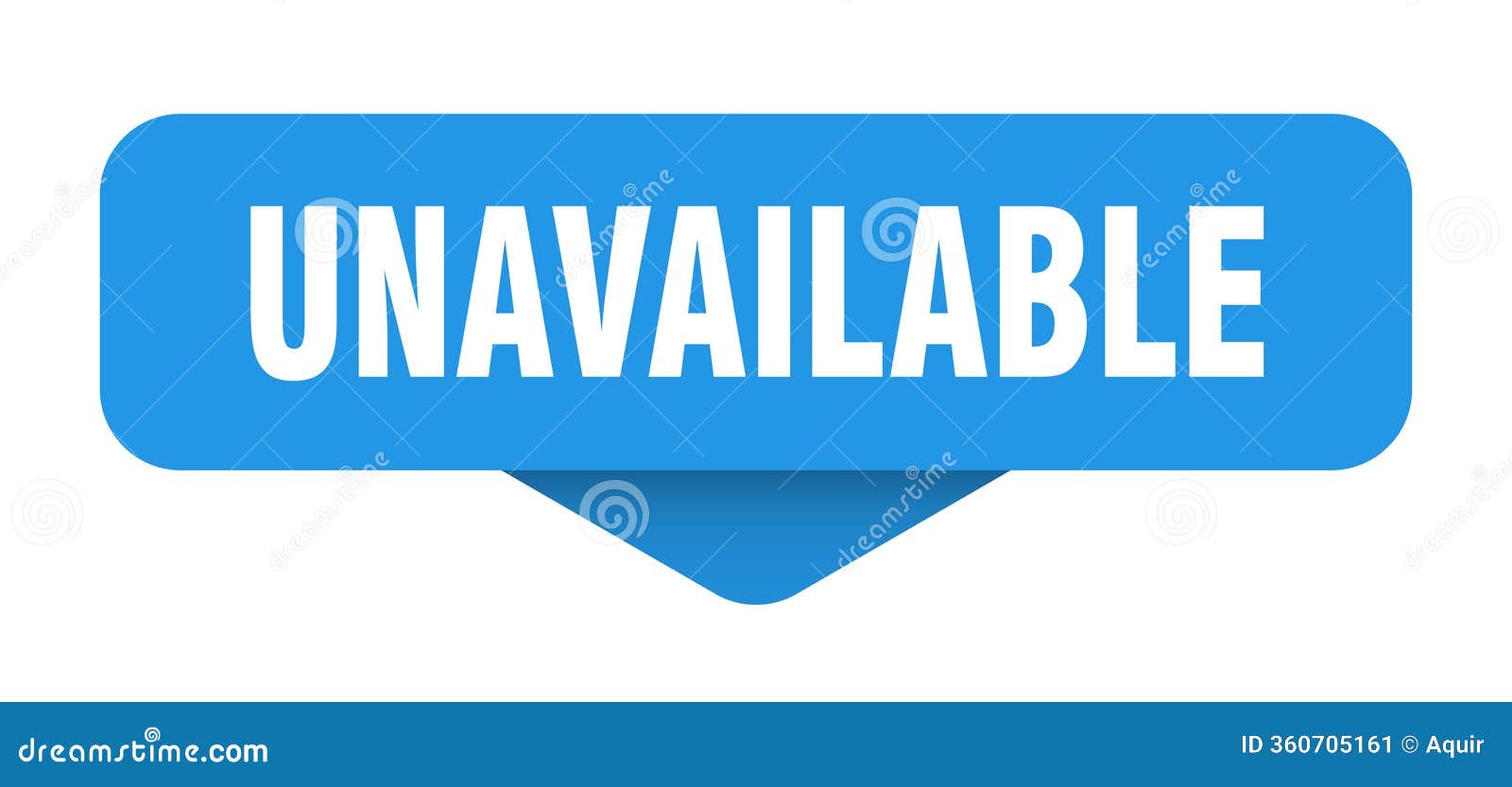 Unavailable Sticker. Unavailable Sign on Transparent Background Stock ...
