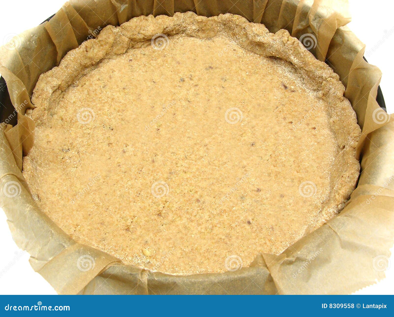 Unbaked cake dough stock photo. Image of flan, tart, household - 8309558