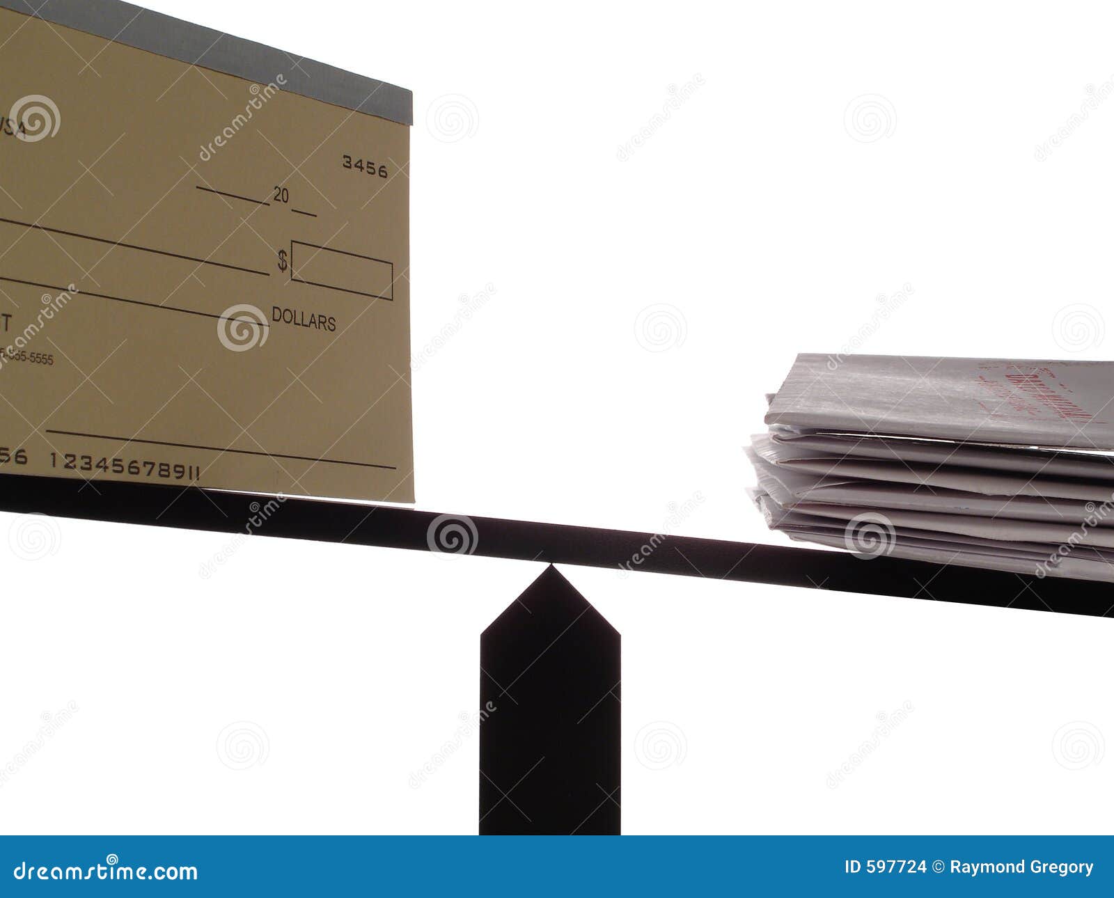 Balanced Or Unbalanced Symbol. Businessman Turns Cubes, Changes Words ...