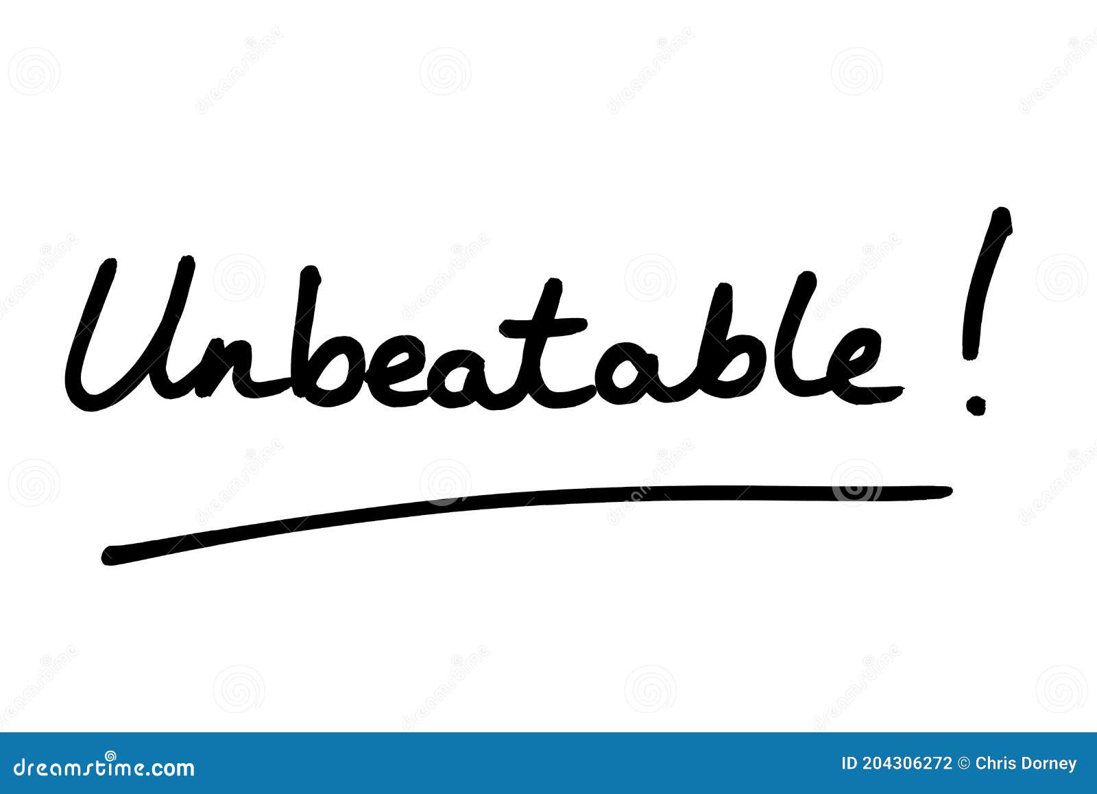 Unbeatable stock illustration. Illustration of offer - 204306272