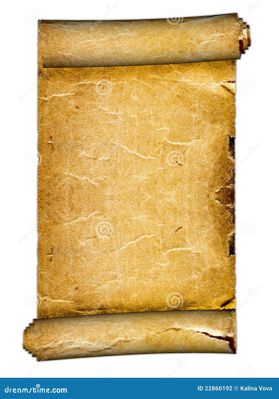 Unbelegtes Scrol stockfoto. Bild von leerzeichen, manuskript - 22860192