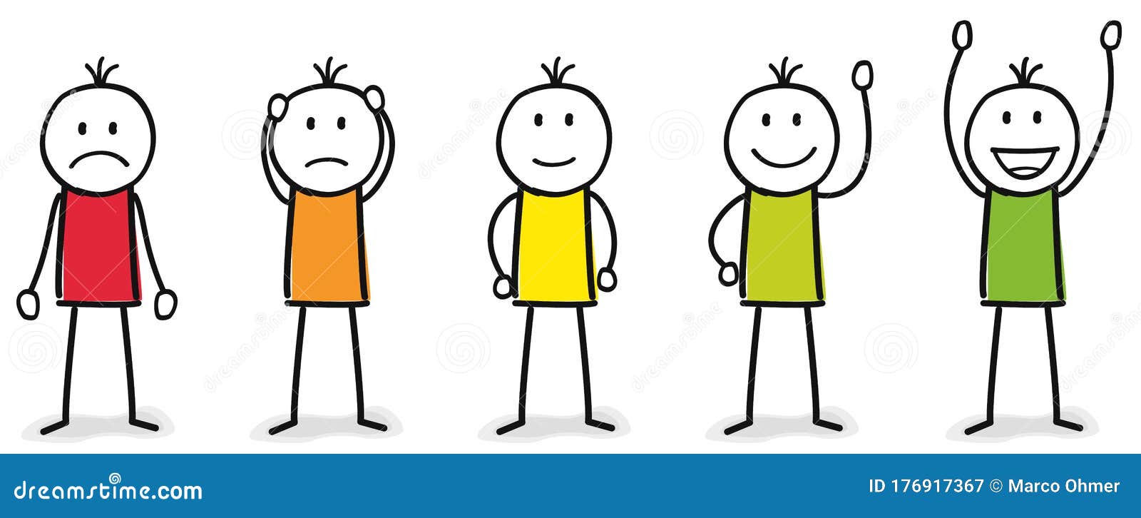 Stickman Red Pen Vote Cartoon Vector | CartoonDealer.com #51272459