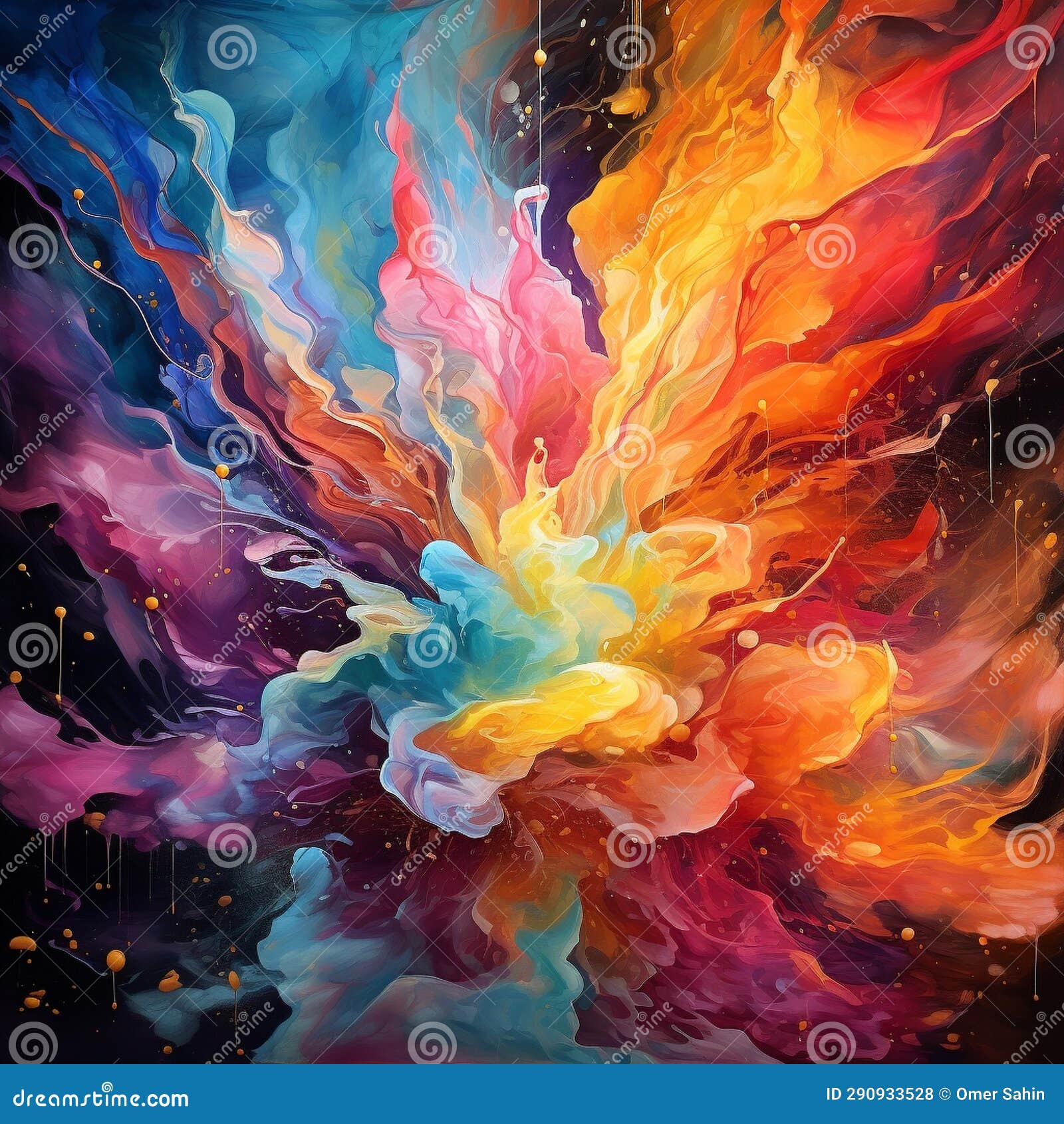 Unbounded Inspiration stock illustration. Illustration of creativity ...