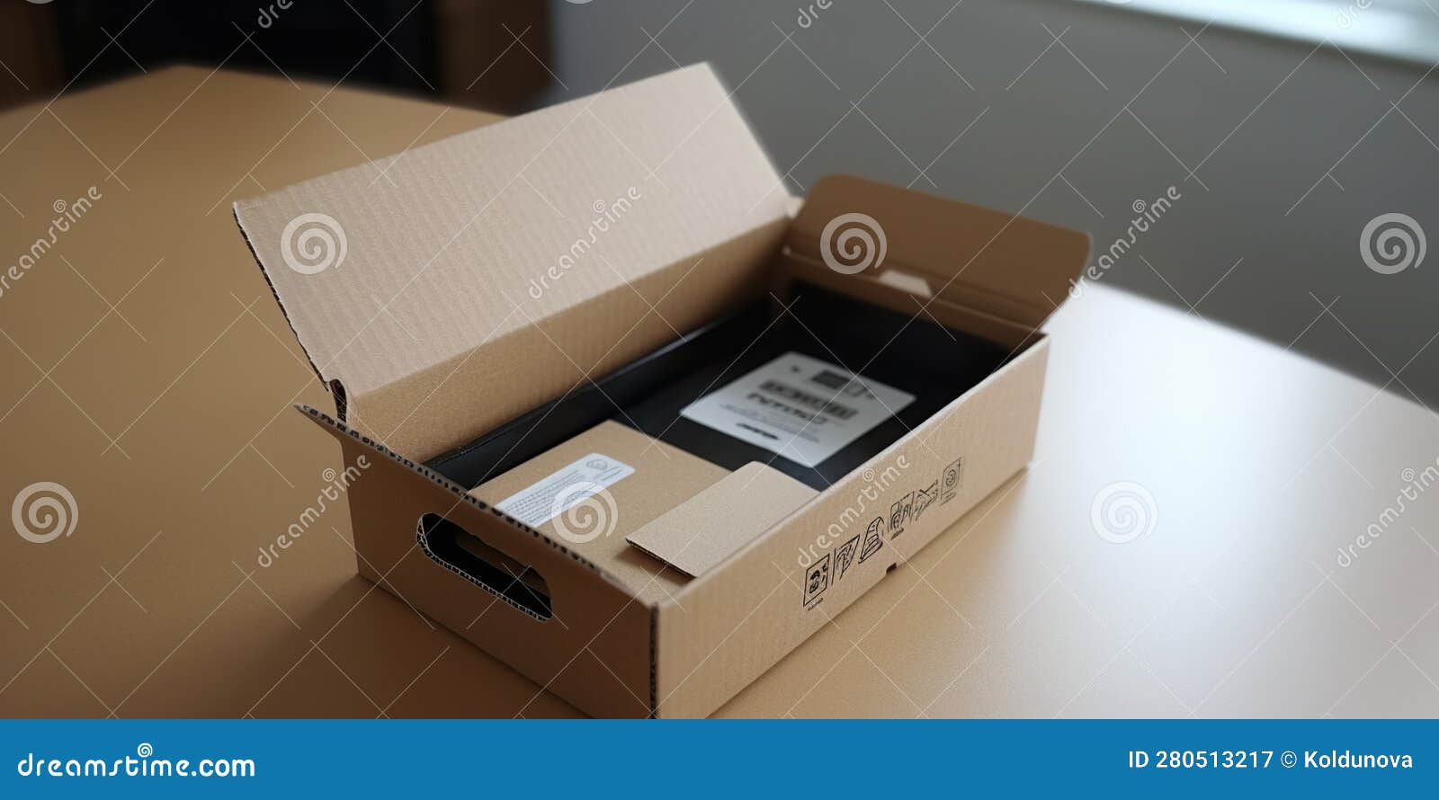 Unboxing Inside View , Concept of Product Packaging, Created with ...