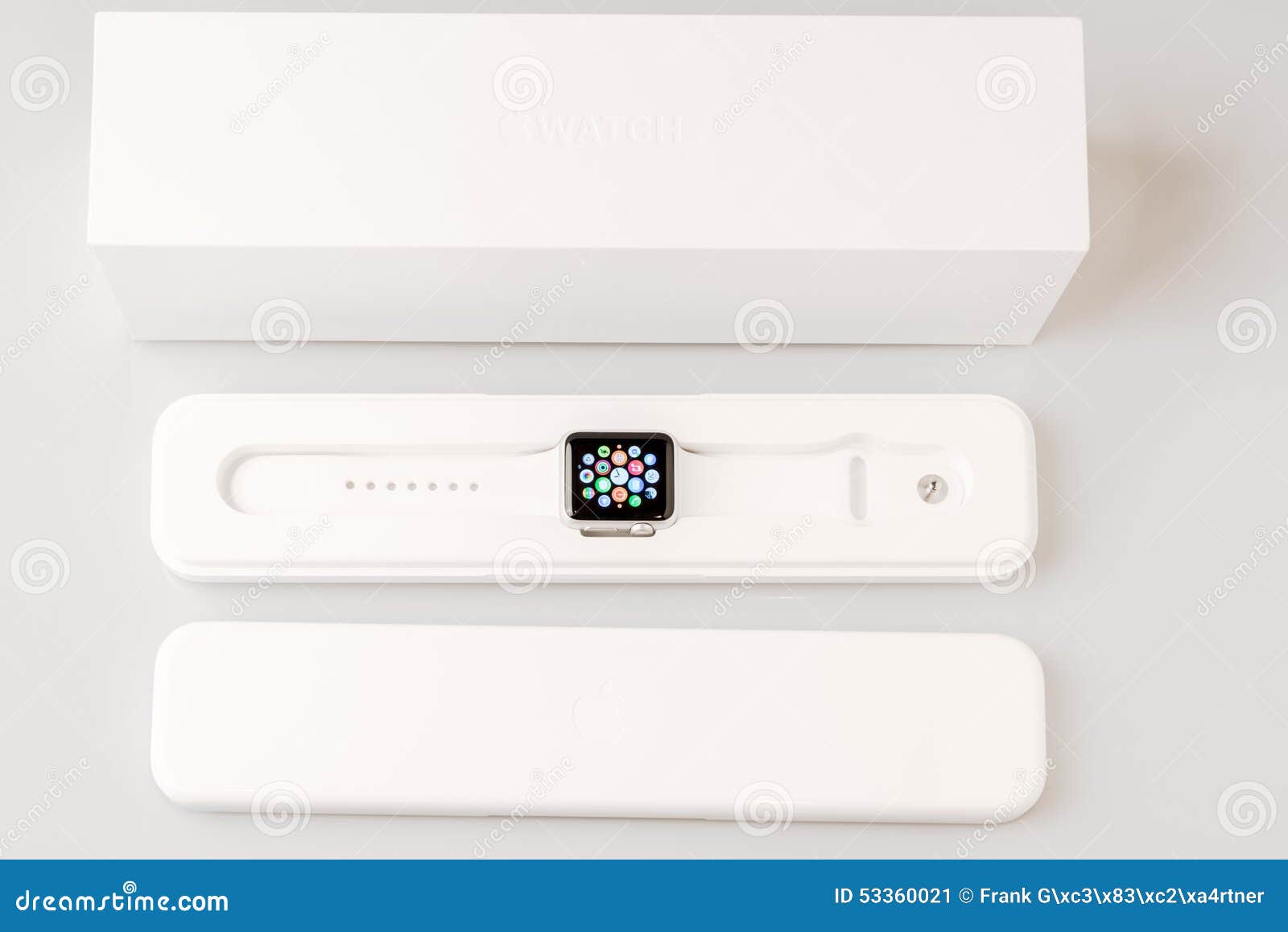 Unboxing Neue Apple Passen Sie Auf Redaktionelles Foto - Bild von ...