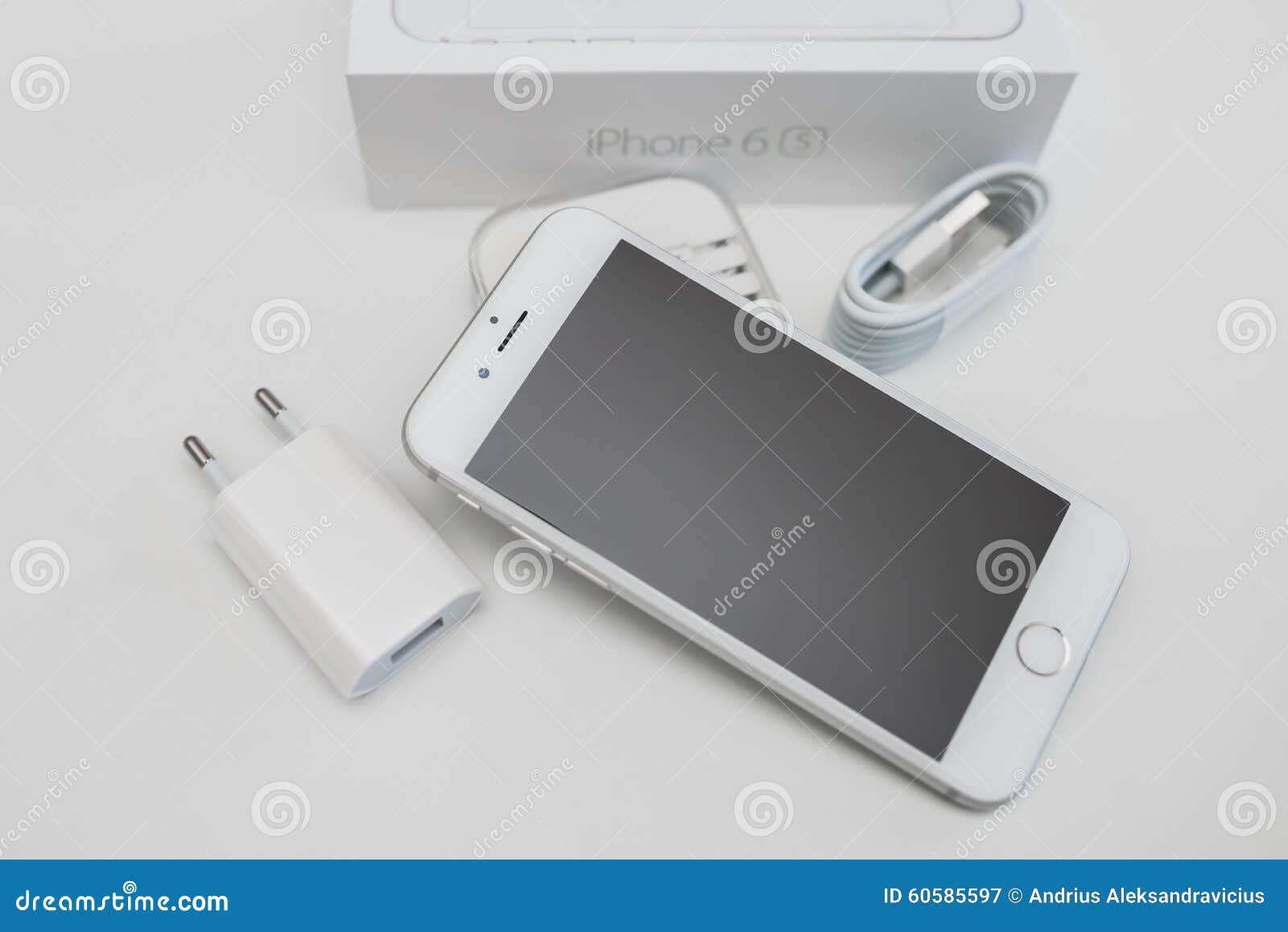 Unboxing New Apple IPhone 6S Smartphone Editorial Photography - Image ...