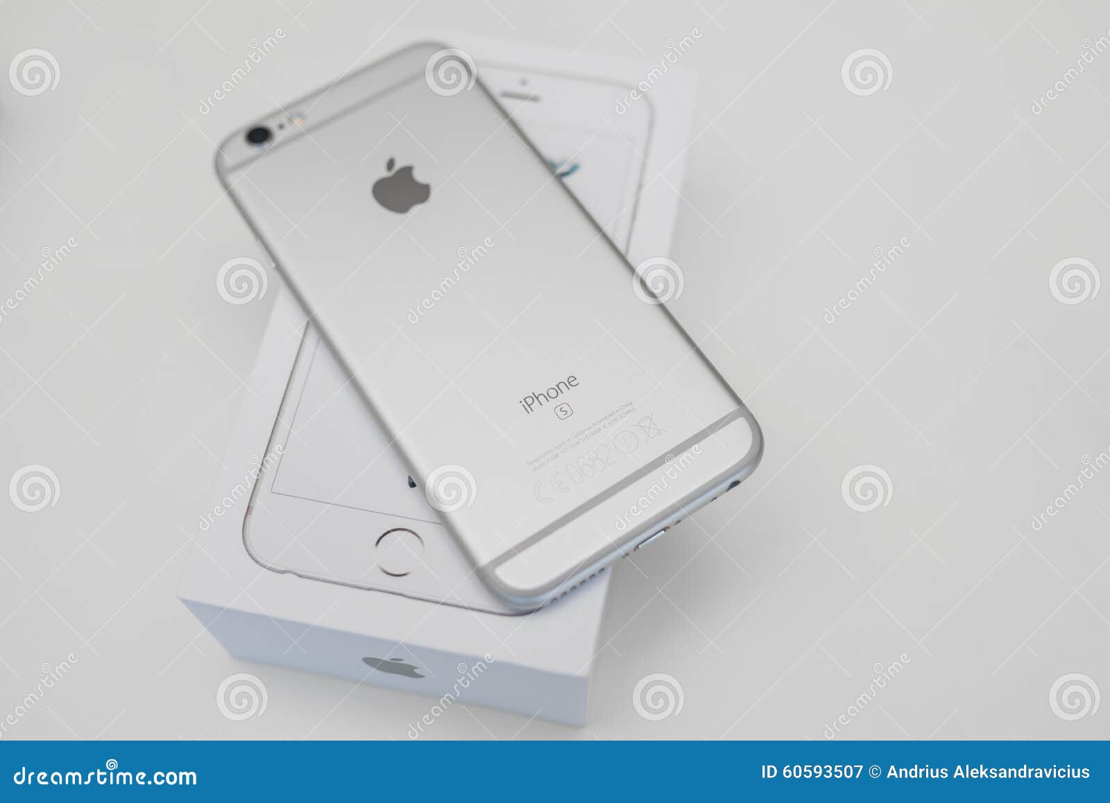 Unboxing New Apple IPhone 6S Smartphone Editorial Photography - Image ...