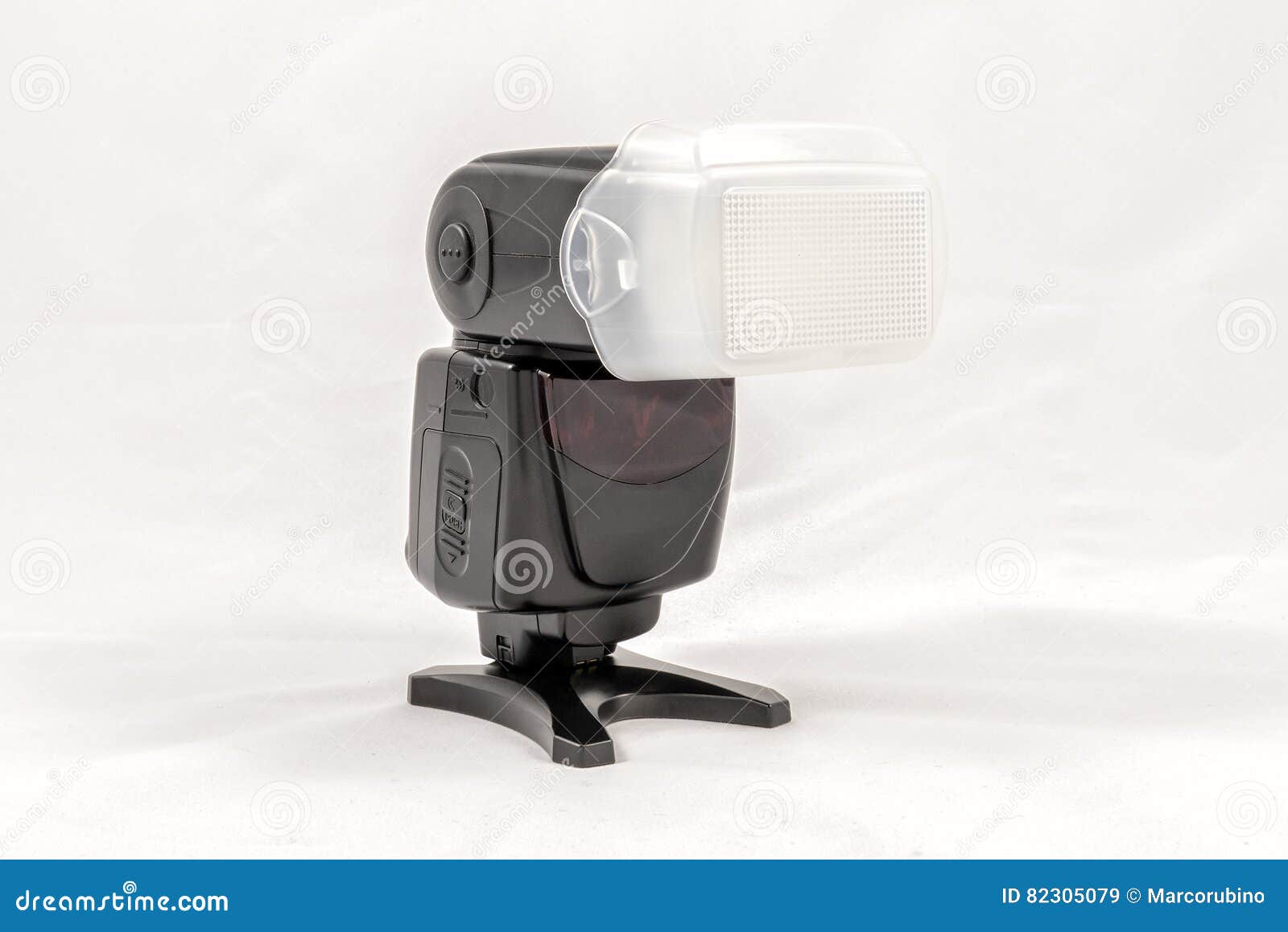 Unbranded External Flash Unit for DSLR Camera Stock Image - Image of ...
