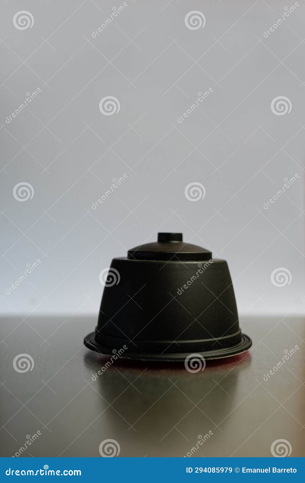 Unbranded Generic Coffee Capsules for Logo Mock-Up on White Background ...