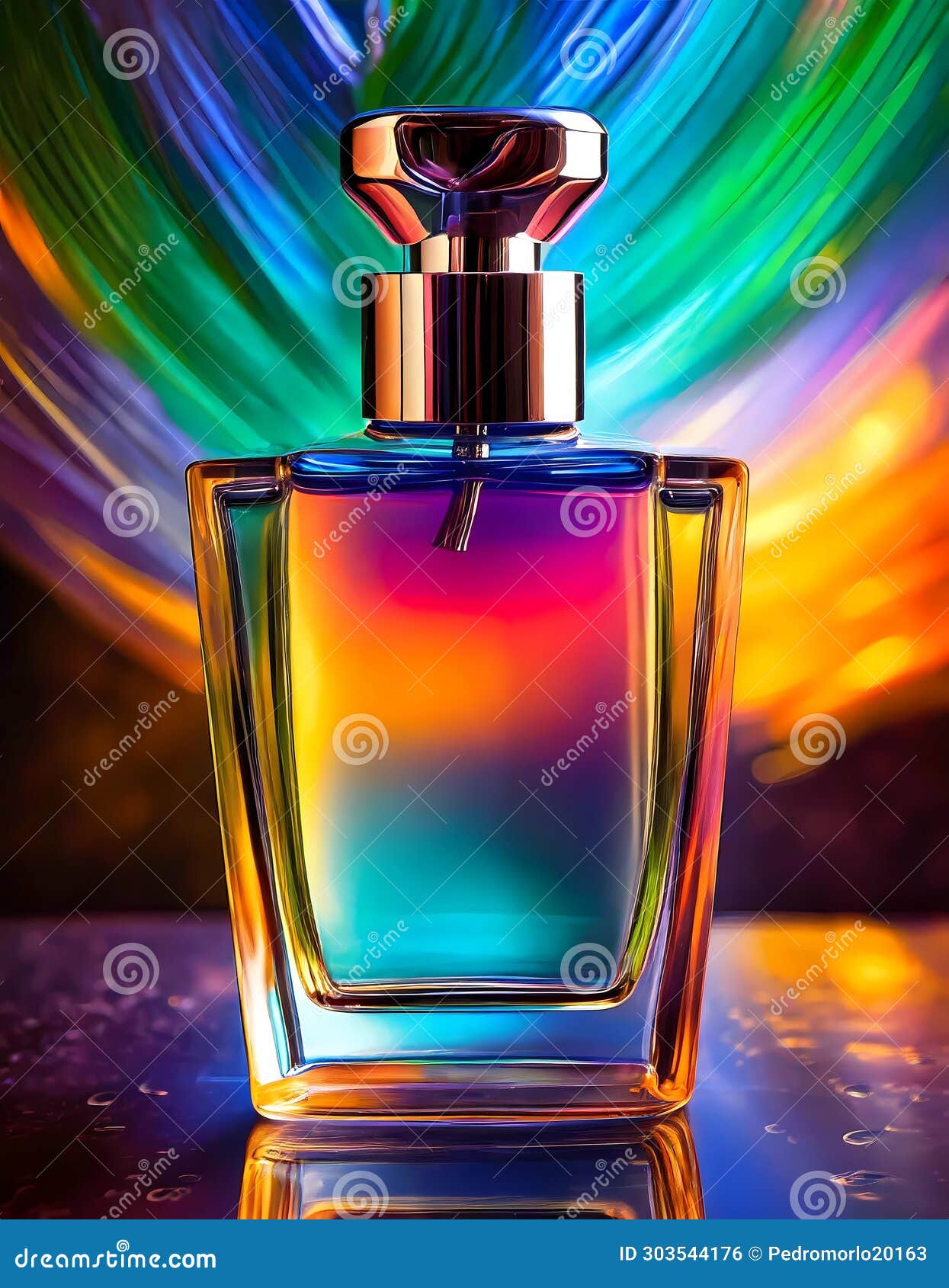 Unbranded and Generic Crystal Perfume Bottle Stock Illustration ...