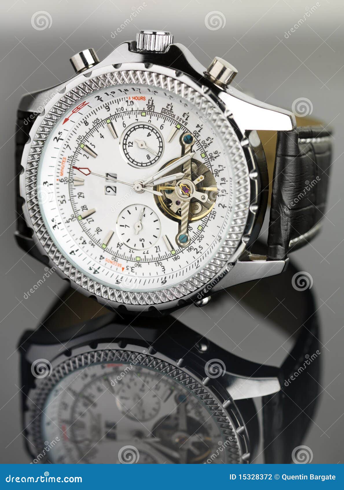 Unbranded Traditional Chronometer Watch Stock Photo - Image of watch ...