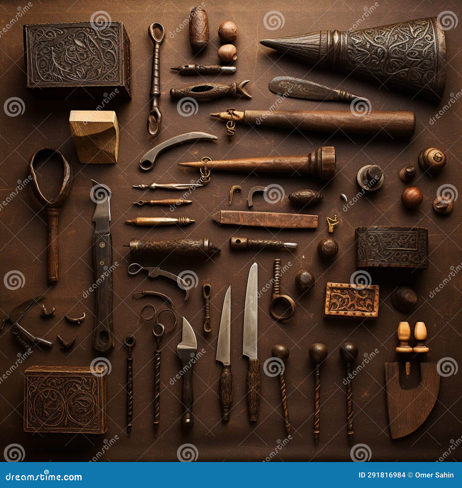 Unbroken Tradition: Artisan Tools As Link To the Past Stock Photo ...