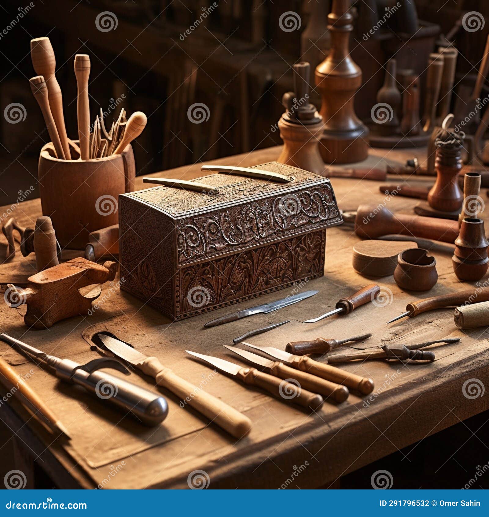 Unbroken Tradition: Artisan Tools As Link To the Past Stock Photo ...