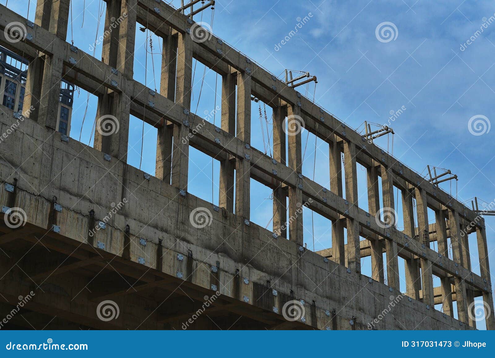 Unbuilt buildings stock image. Image of site, buildings - 317031473