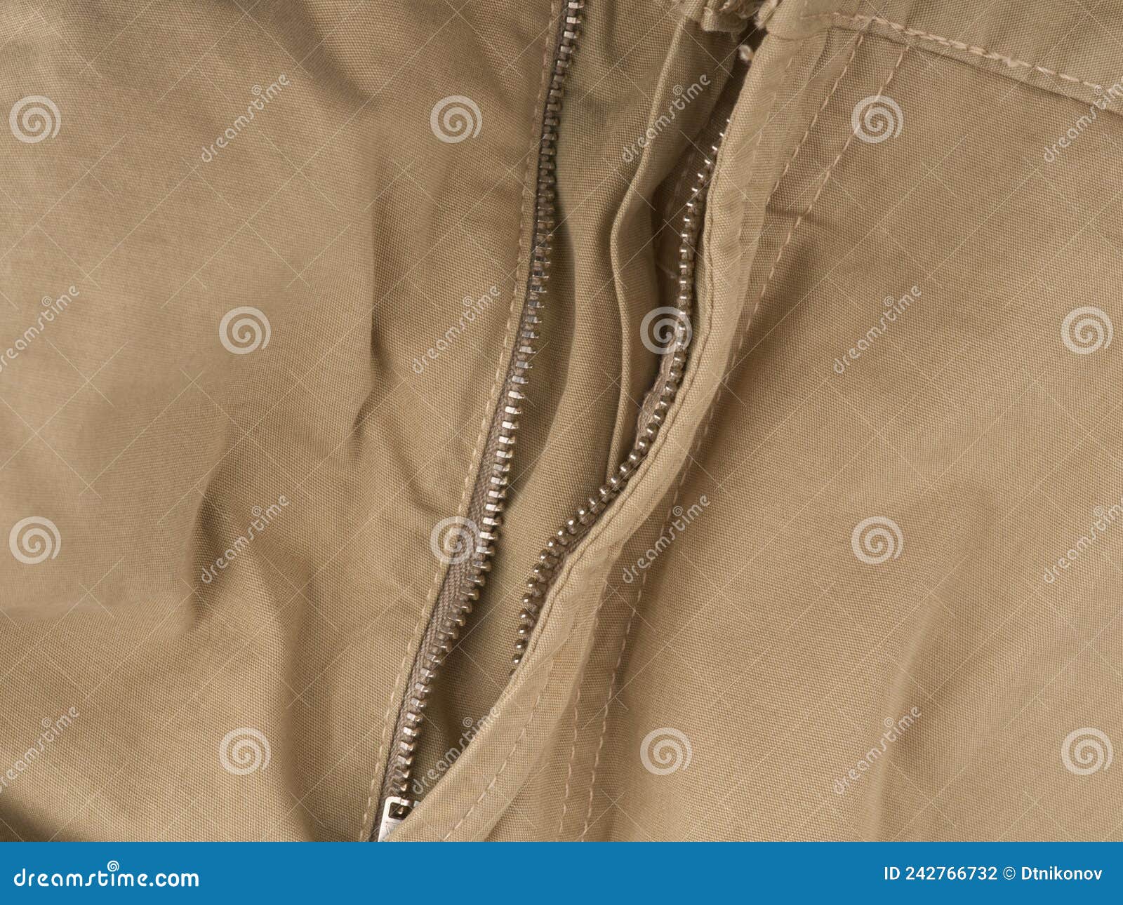 The Unbuttoned Fly of Light Trousers. Closeup Stock Photo - Image of ...